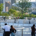 Chengdu Floating Park Bridge by China Southwest Architectural Design ...