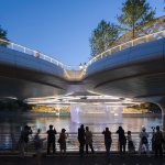 Chengdu Floating Park Bridge by China Southwest Architectural Design ...