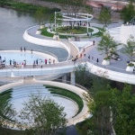Chengdu Floating Park Bridge by China Southwest Architectural Design ...
