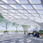 Chengdu Floating Park Bridge by China Southwest Architectural Design ...