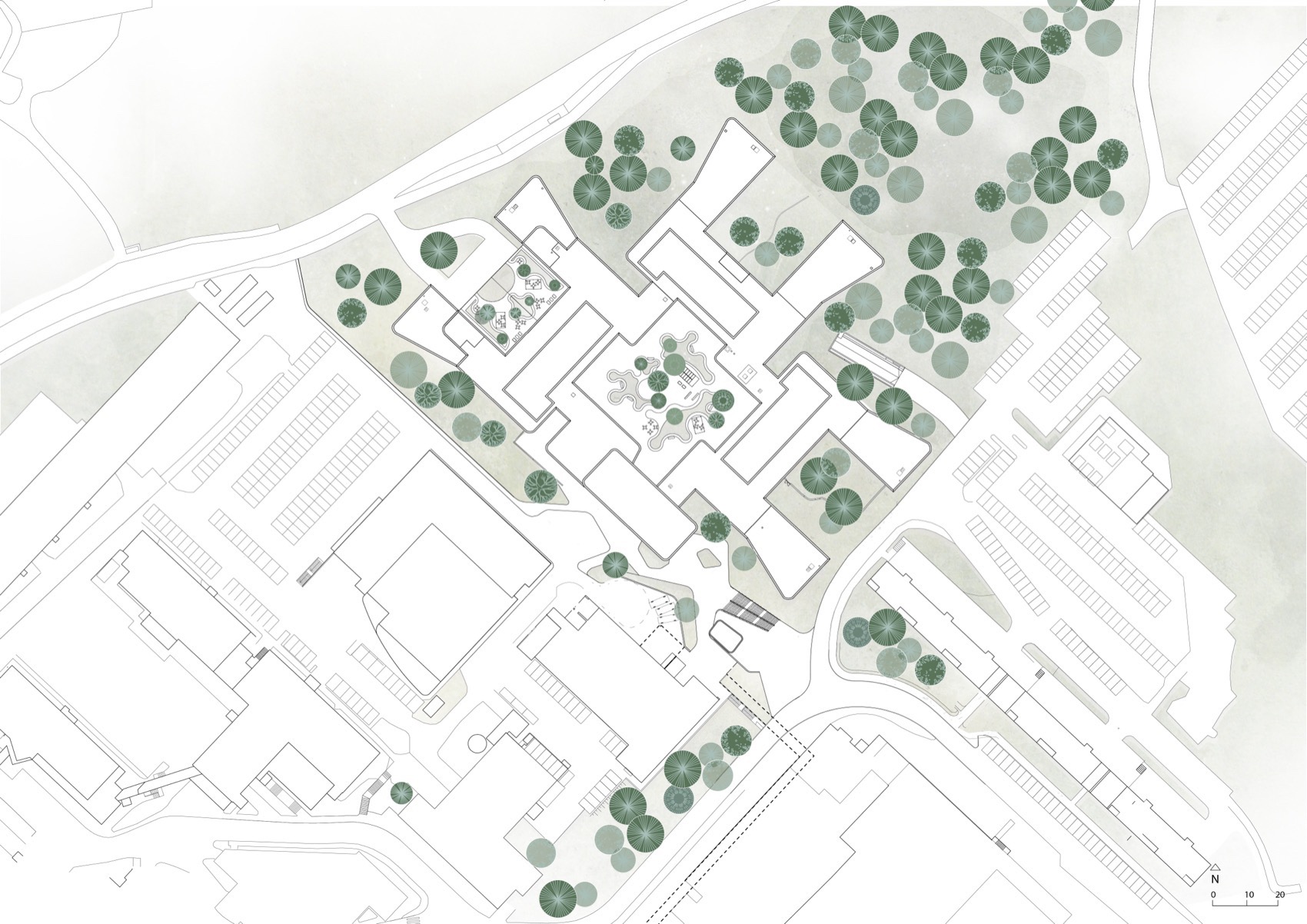 Tampere Psychiatric Clinic by C.F. Møller Architects & ARCO ...
