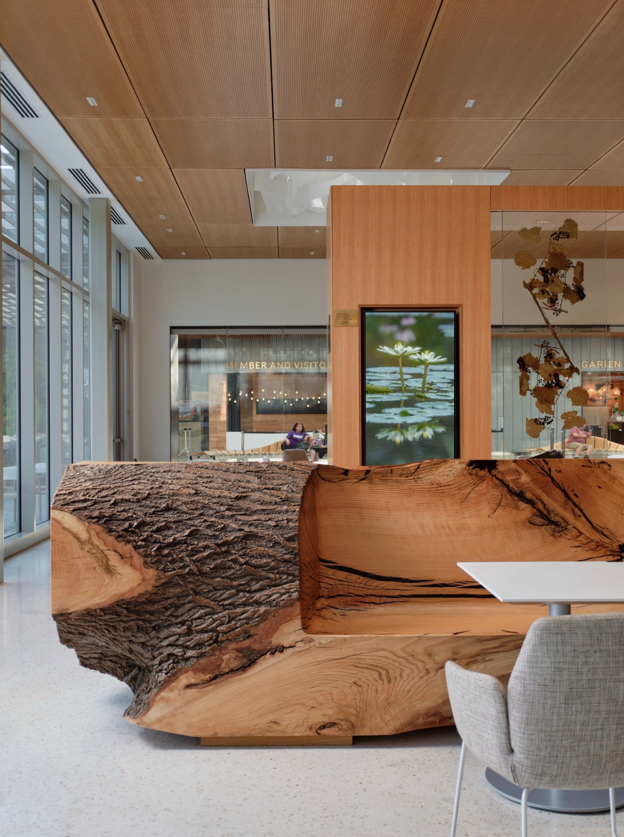 Jack C. Taylor Visitor Center at the Missouri Botanical Garden by Ayers ...