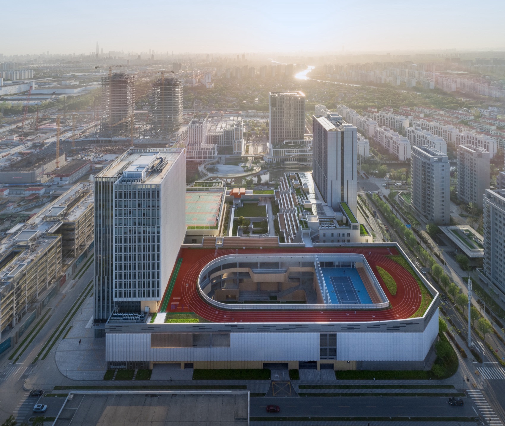 Shanghai Pinghe School Jinding Campus by c+d Design Center - 谷德设计网