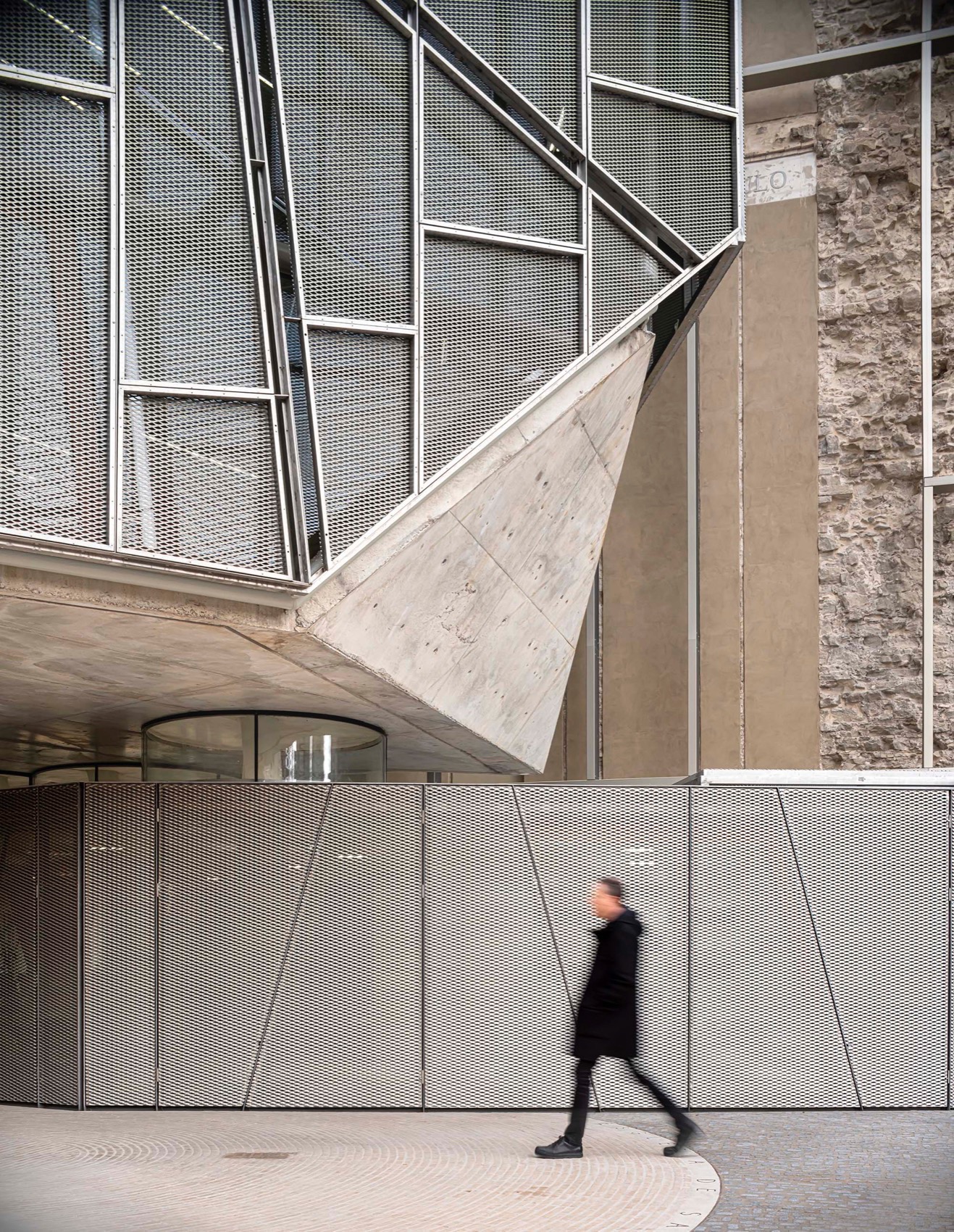 New entrance façade of the Baroque Museum of Catalonia by David Closes ...