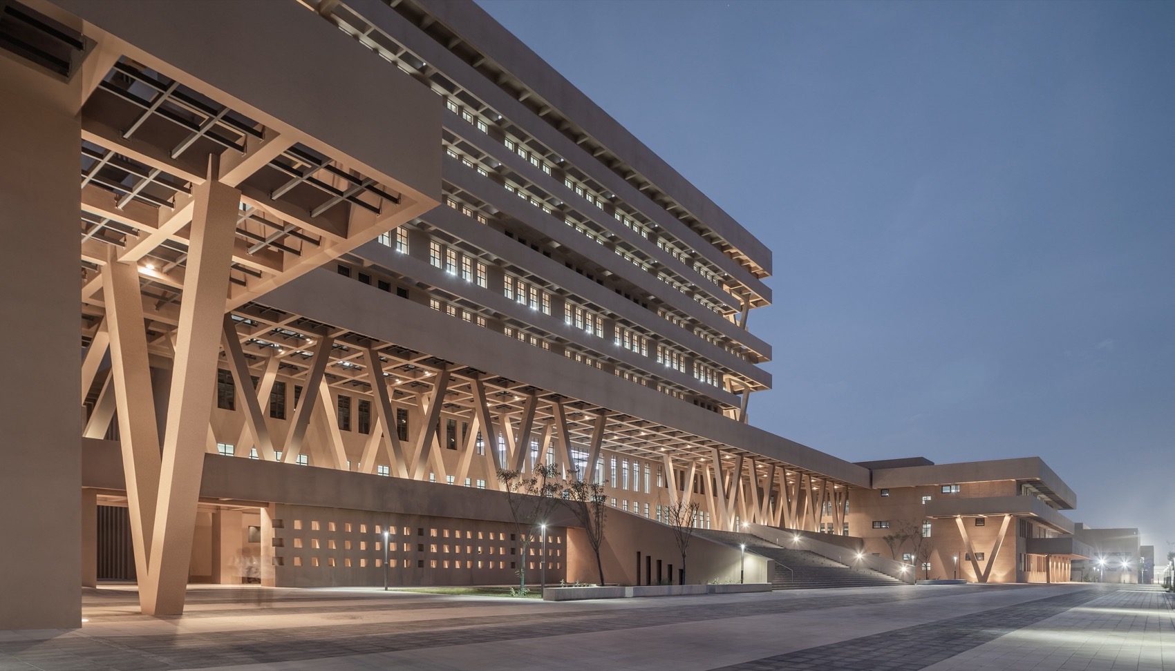 Information and Technology Building of Tarim University by China ...