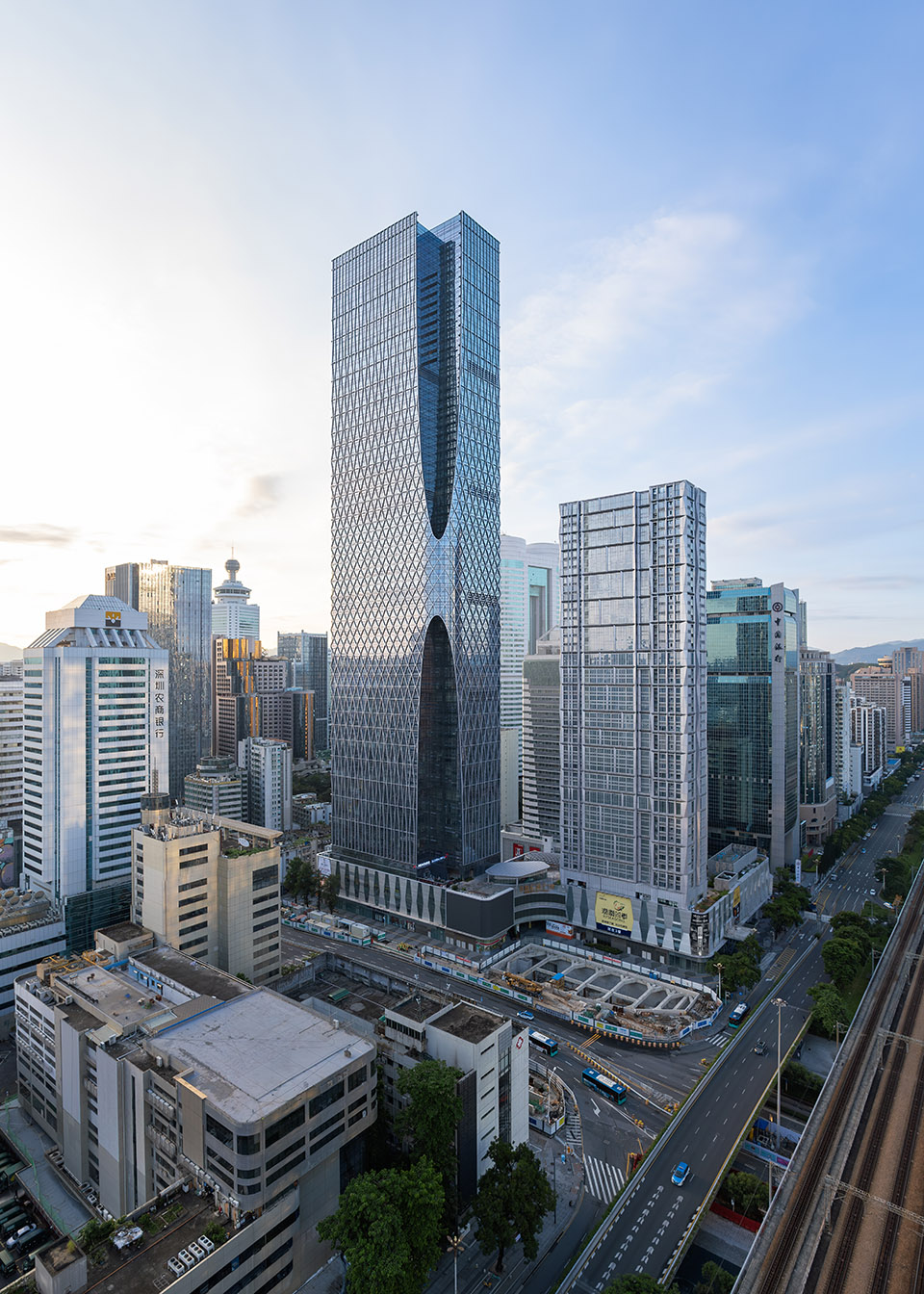 Shenzhen Zhaoxin Huijin Plaza by Studio Fuksas - 谷德设计网