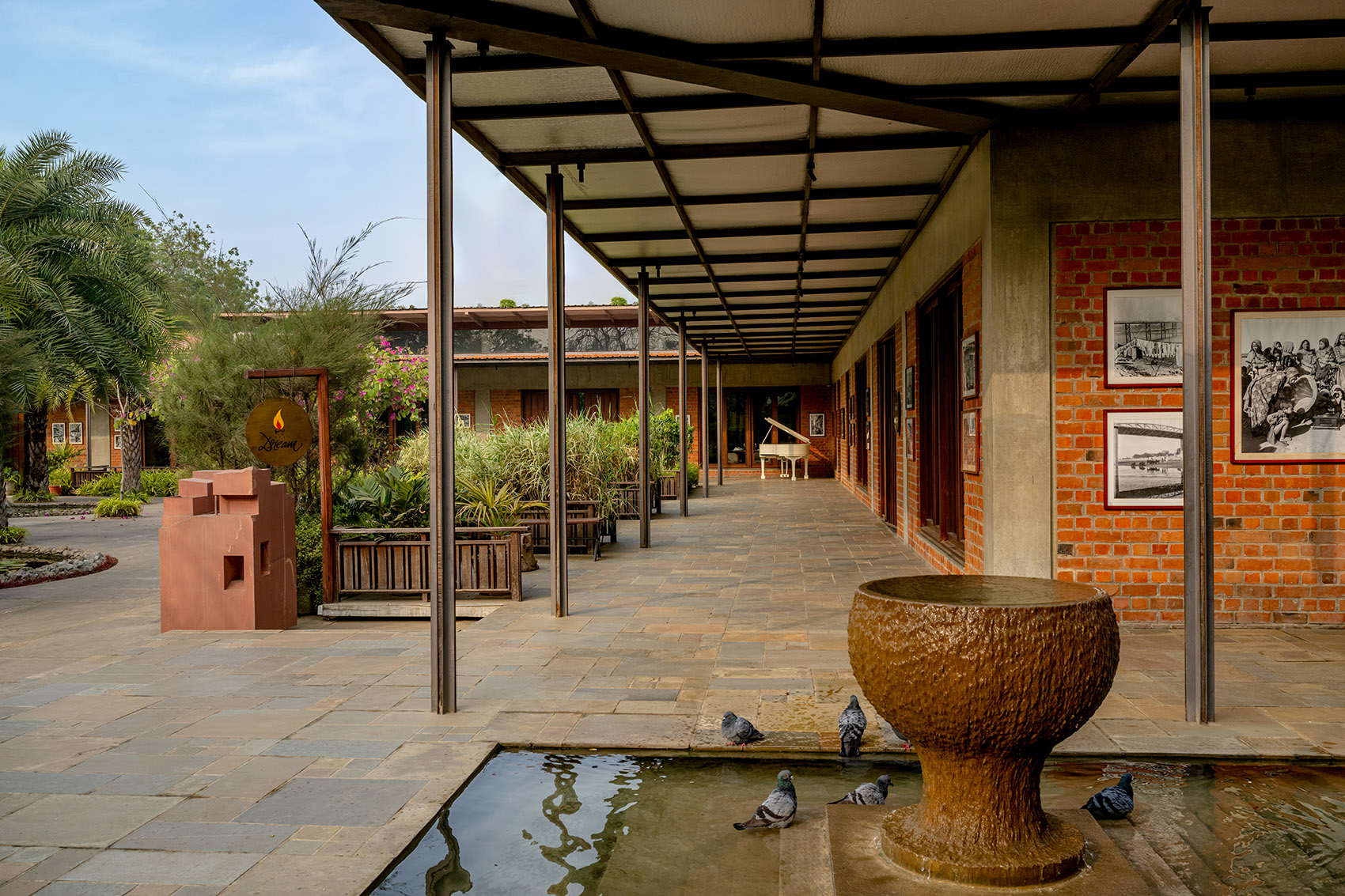 Under The Neem Tree restaurant by Hiren Patel Architects - 谷德设计网