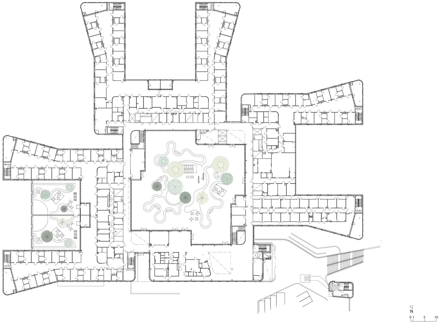 Tampere Psychiatric Clinic by C.F. Møller Architects & ARCO ...