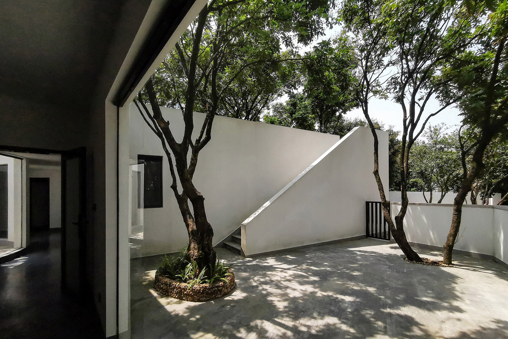 Courtyard under Longan Trees by SPACEWORK Architects - 谷德设计网