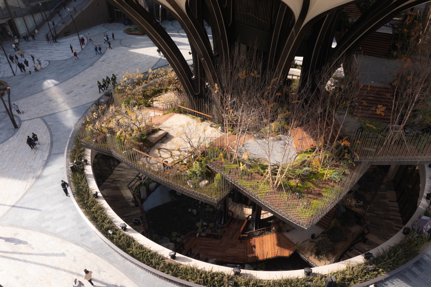 Xi’an tree of the Mix city, Xi’an ,CR LAND by WTD GROUP - 谷德设计网