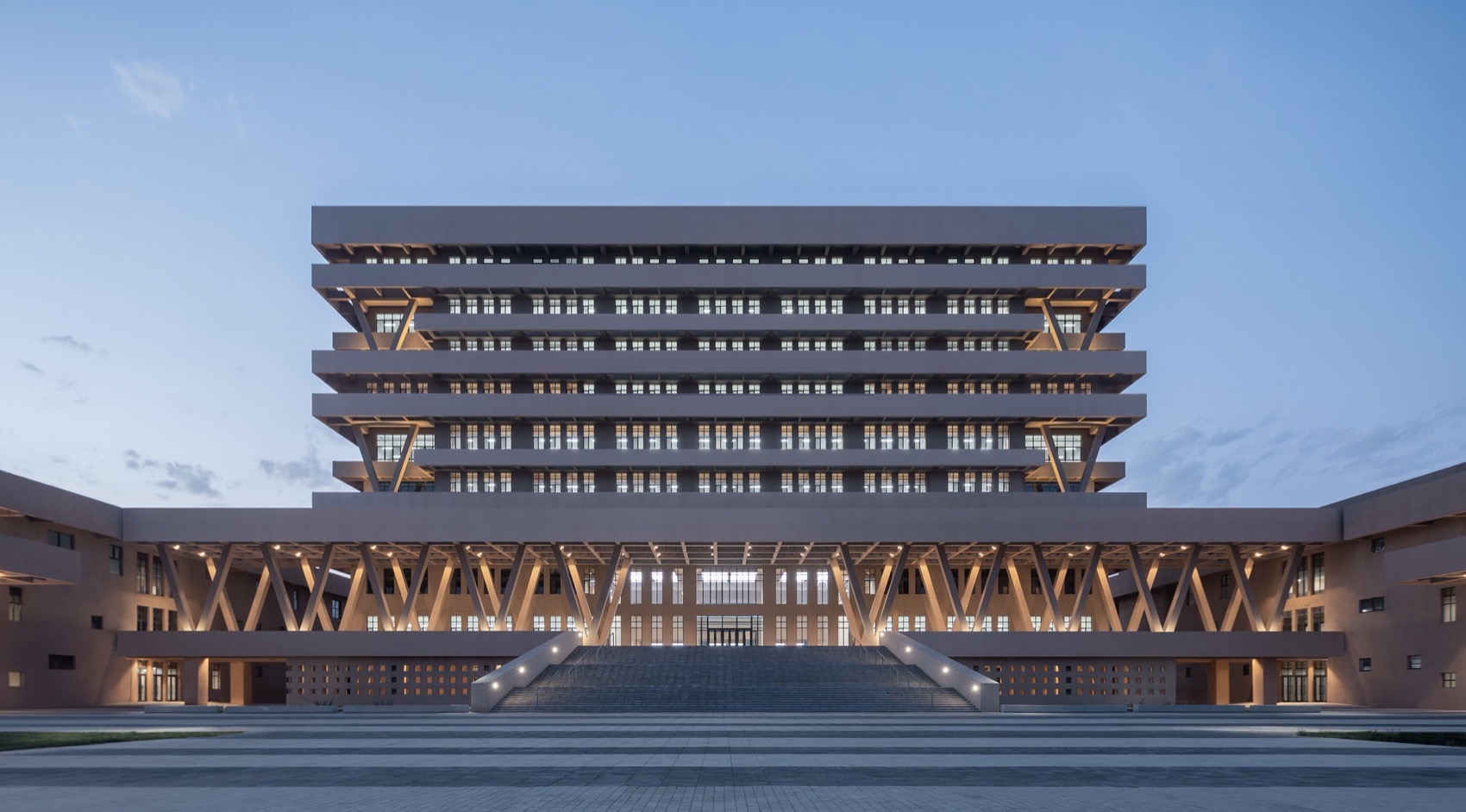 Information and Technology Building of Tarim University by China ...