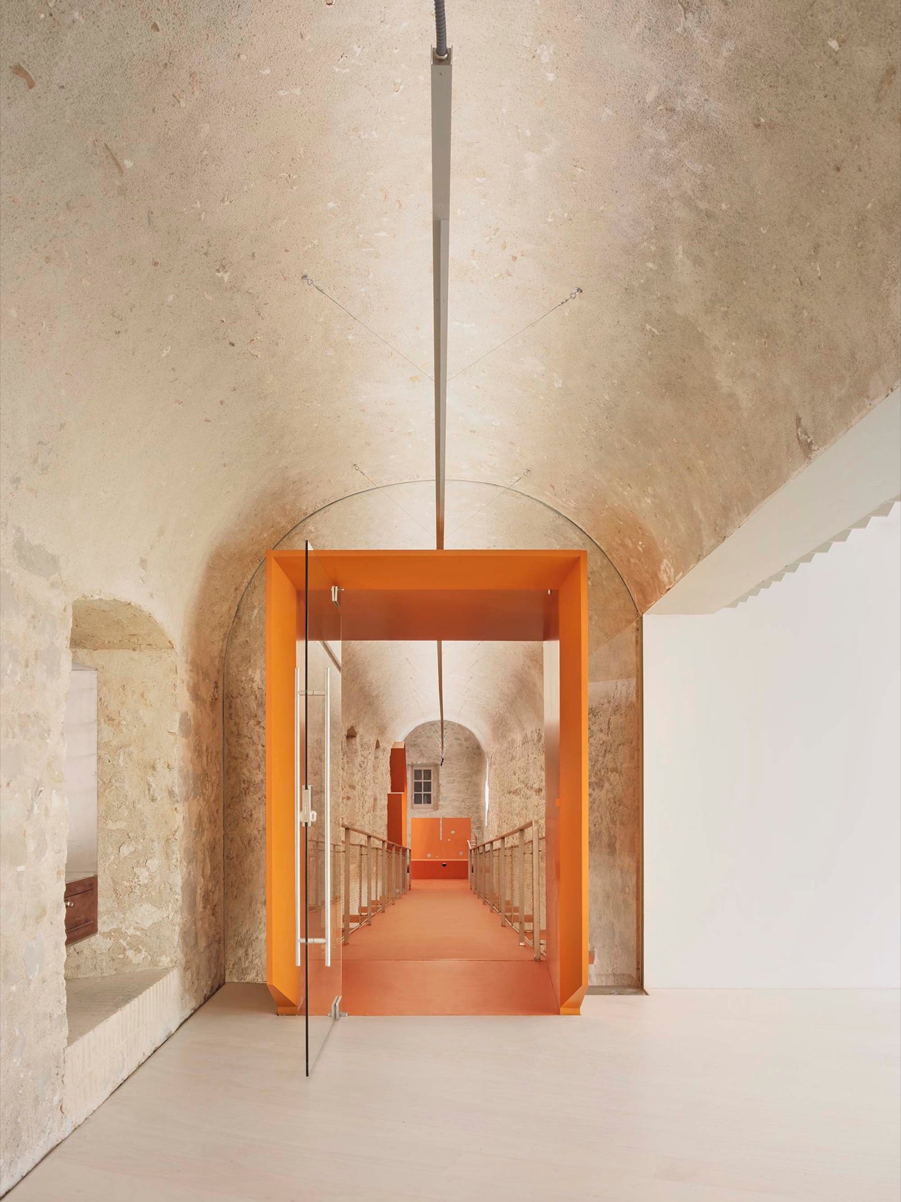 New entrance façade of the Baroque Museum of Catalonia by David Closes ...