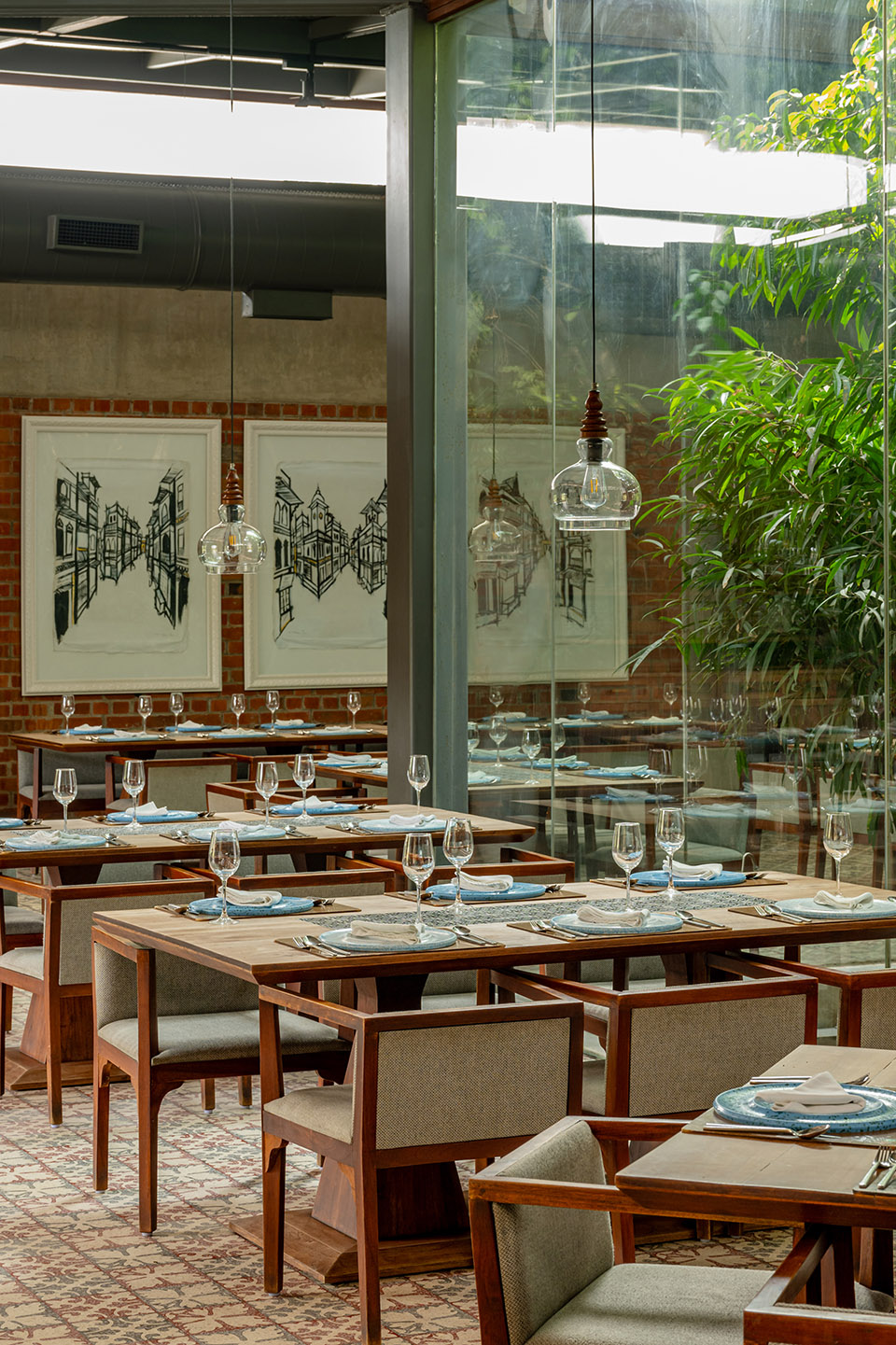 Under The Neem Tree restaurant by Hiren Patel Architects - 谷德设计网