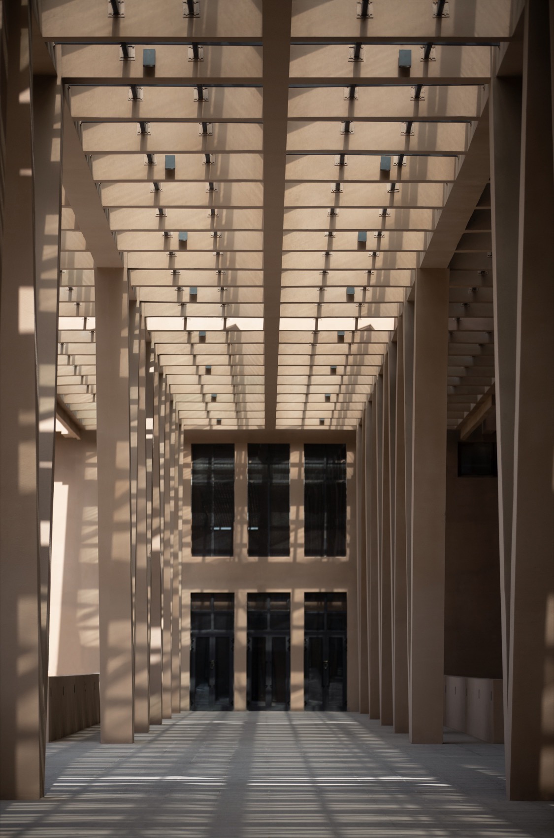 Information and Technology Building of Tarim University by China ...