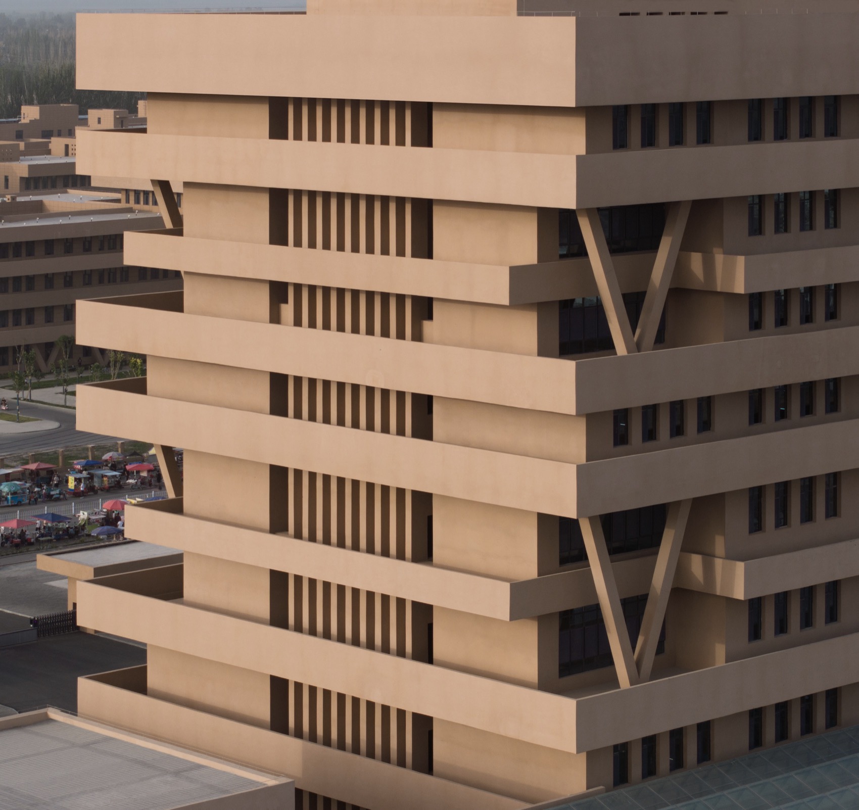 Information and Technology Building of Tarim University by China ...