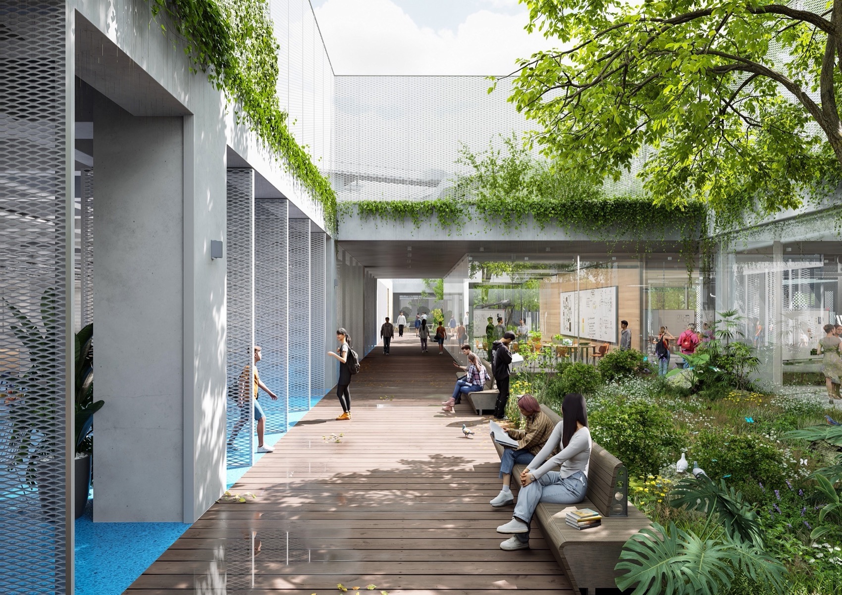 Design concept for Shenzhen No.32 Senior High School by reMIXstudio ...