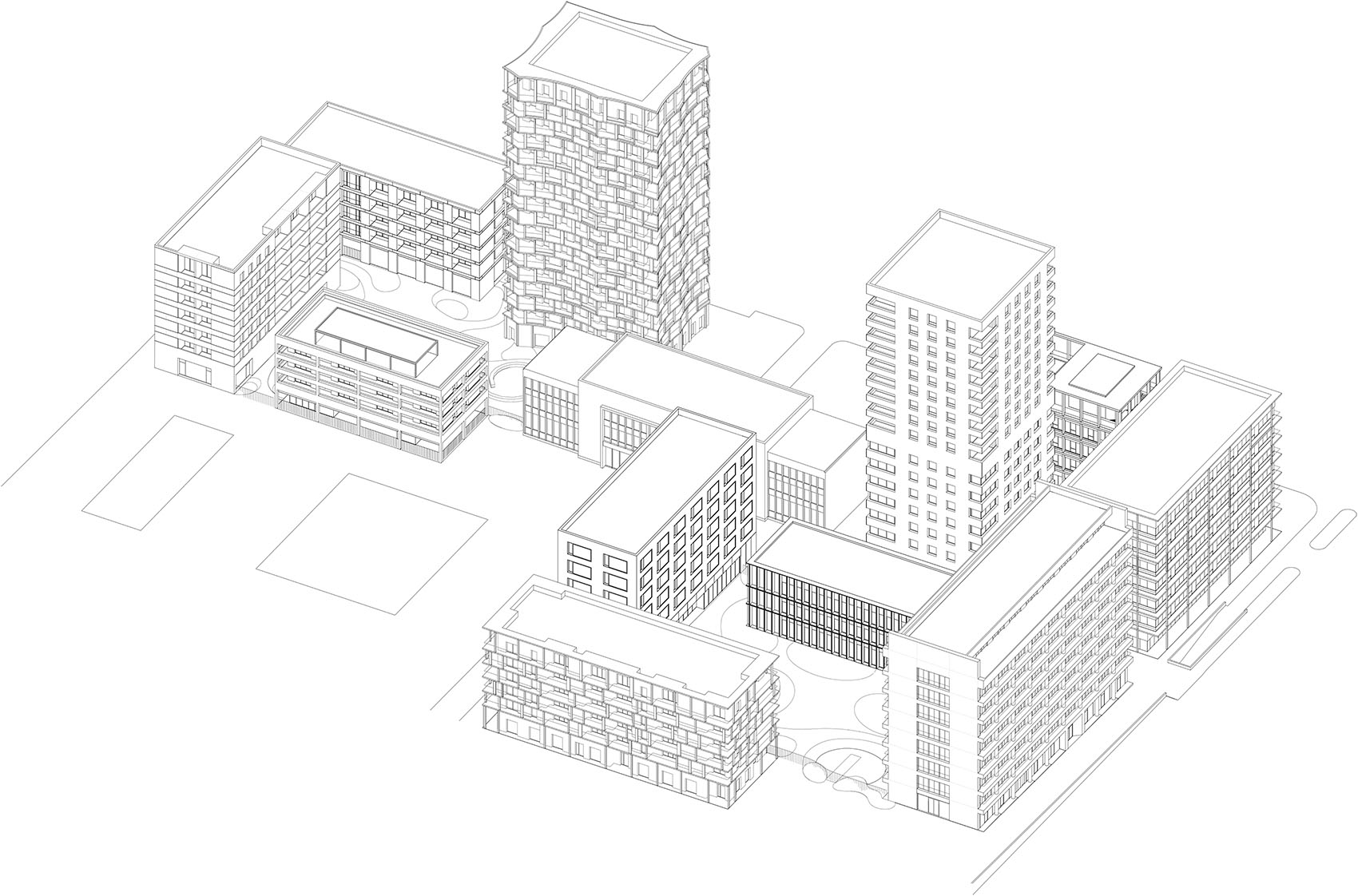 Lyon Confluence by David Chipperfield Architects - 谷德设计网