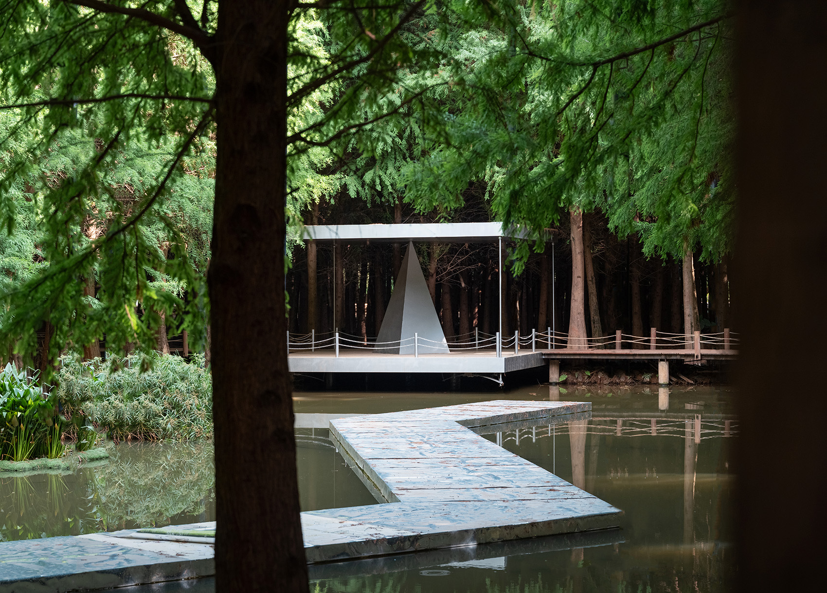 Three Pavilions of Laoyu River by Space Strategy + Shanghai Summits ...