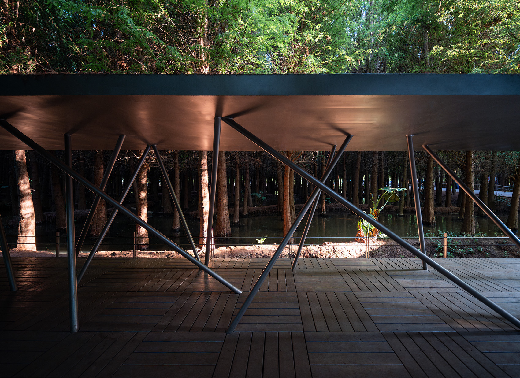 Three Pavilions of Laoyu River by Space Strategy + Shanghai Summits ...