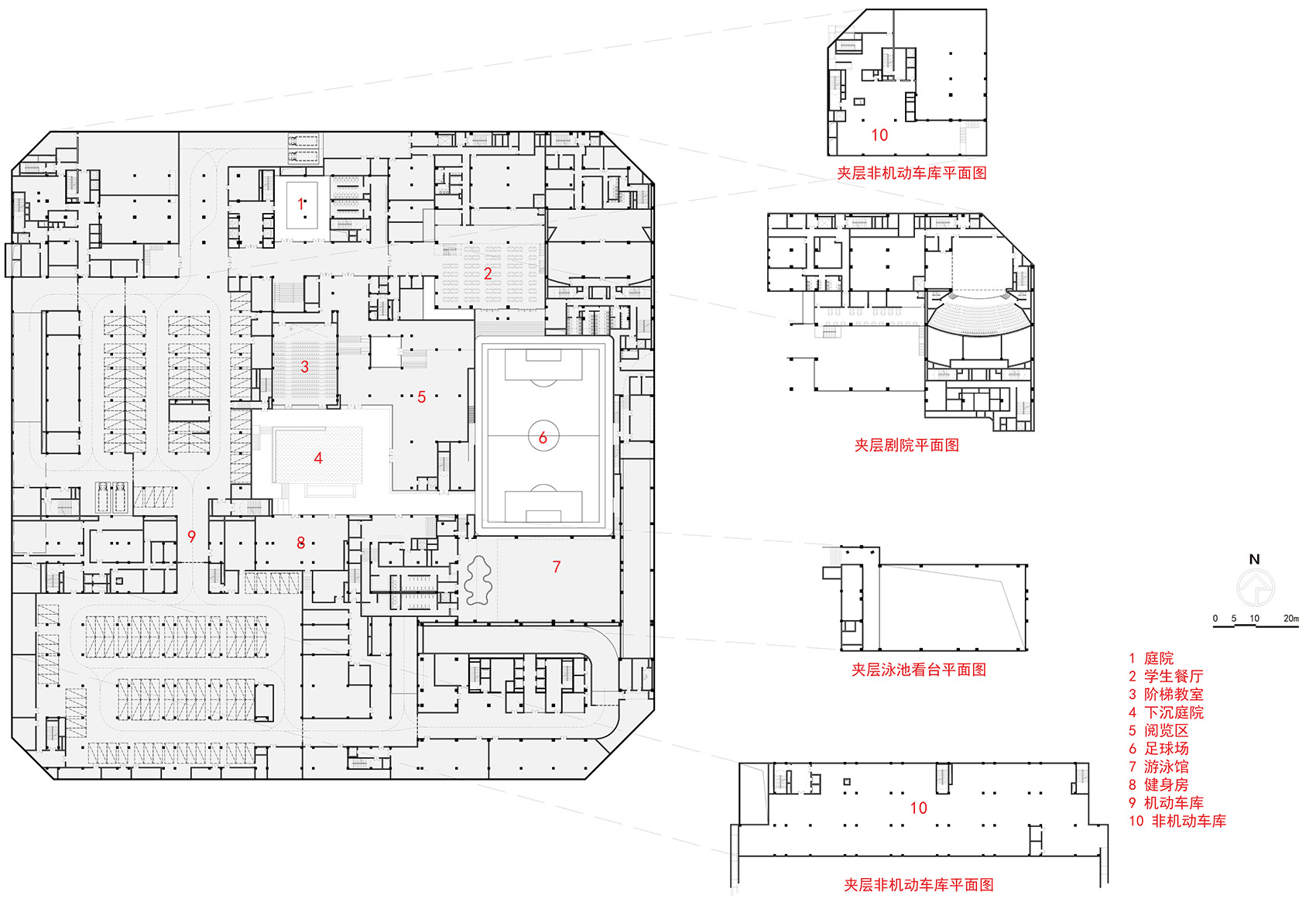 Shanghai Pinghe School Jinding Campus by c+d Design Center - 谷德设计网
