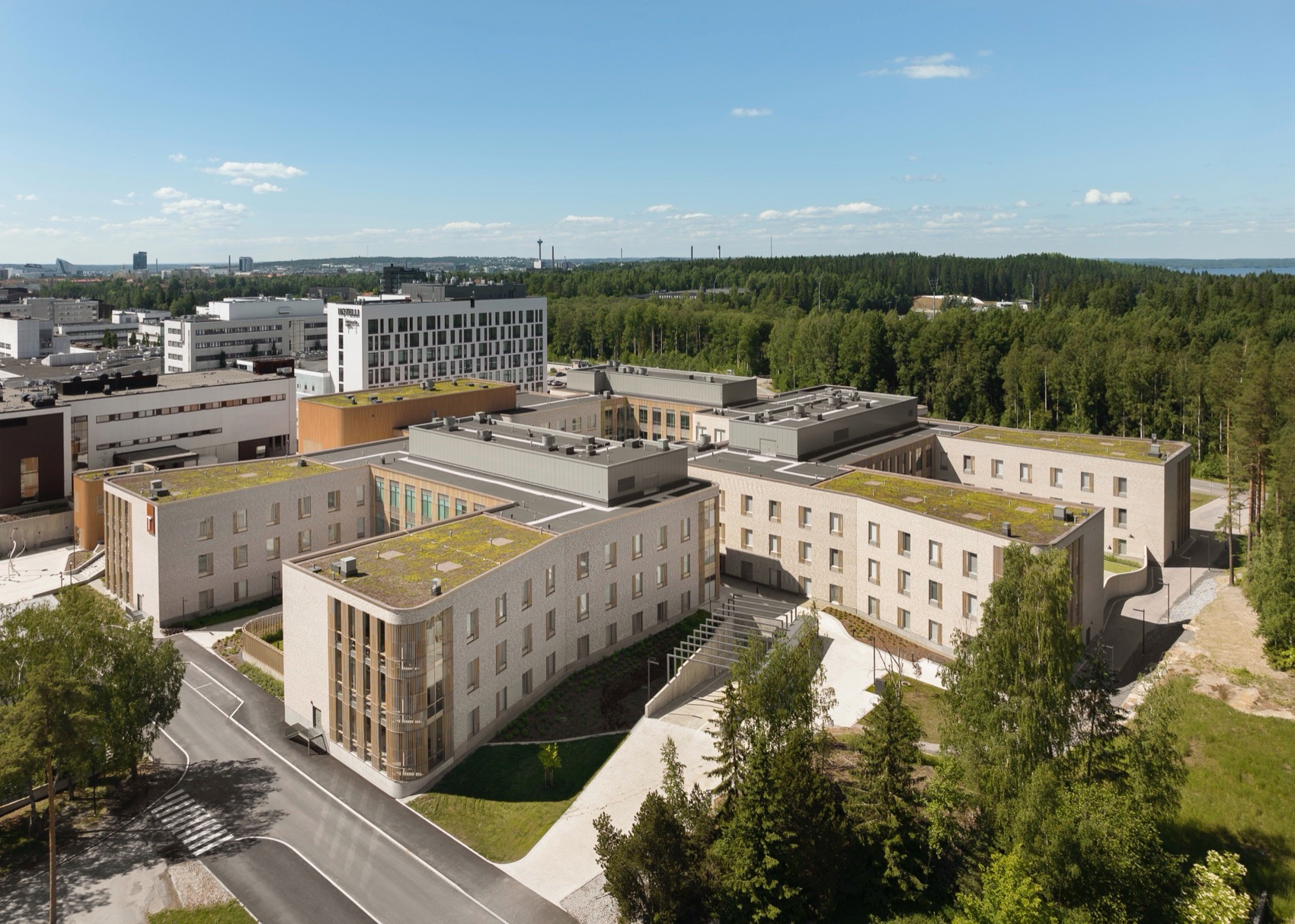 Tampere Psychiatric Clinic by C.F. Møller Architects & ARCO Architecture Company - 谷德设计网