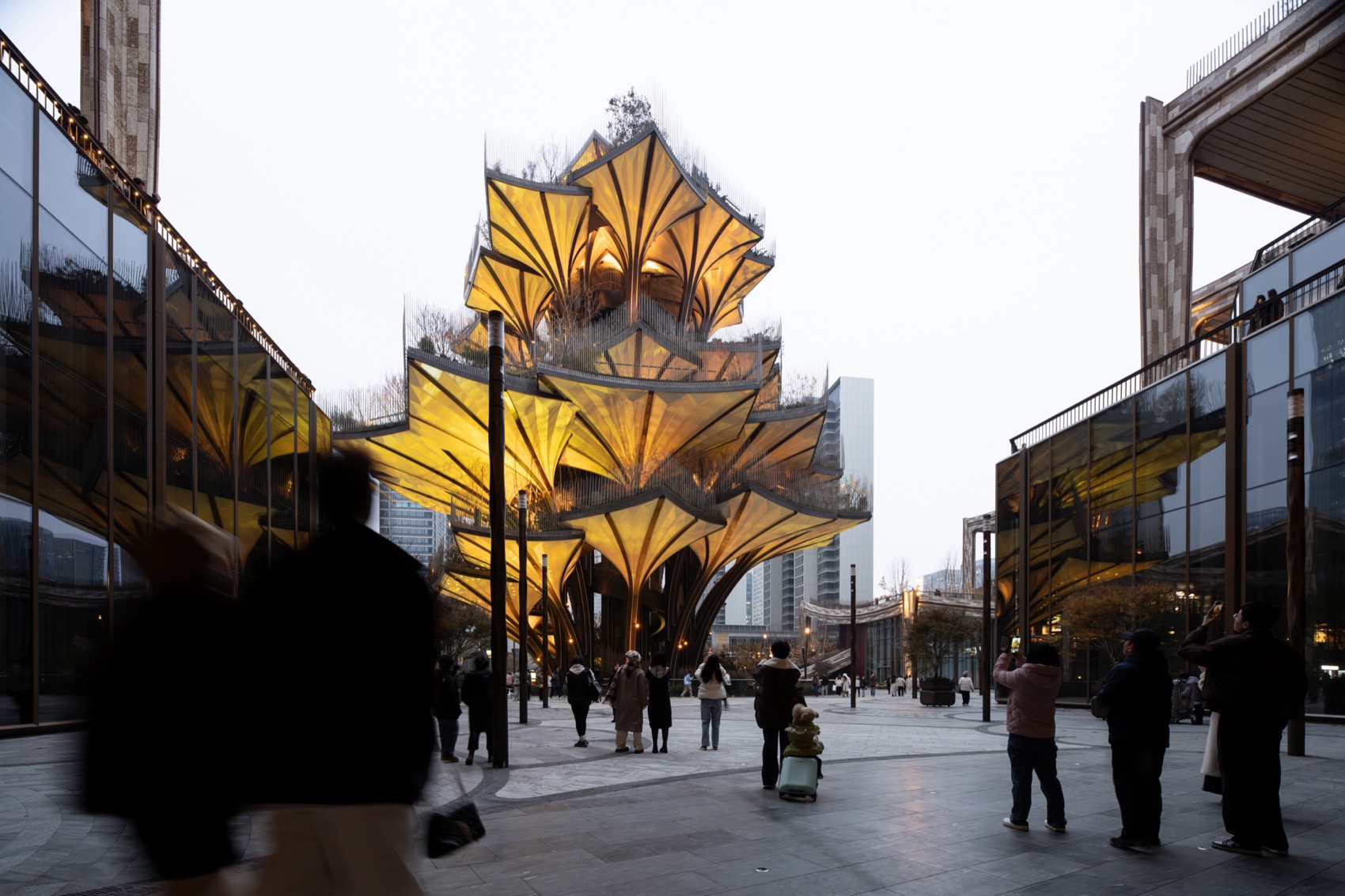 Xi’an tree of the Mix city, Xi’an ,CR LAND by WTD GROUP - 谷德设计网