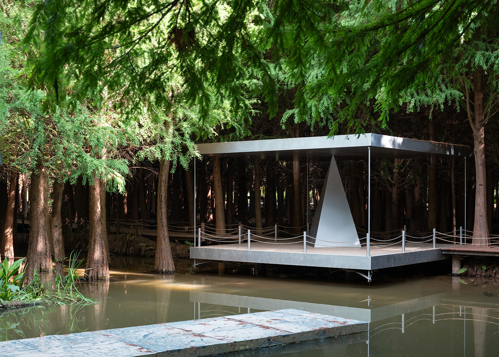 Three Pavilions of Laoyu River by Space Strategy + Shanghai Summits ...