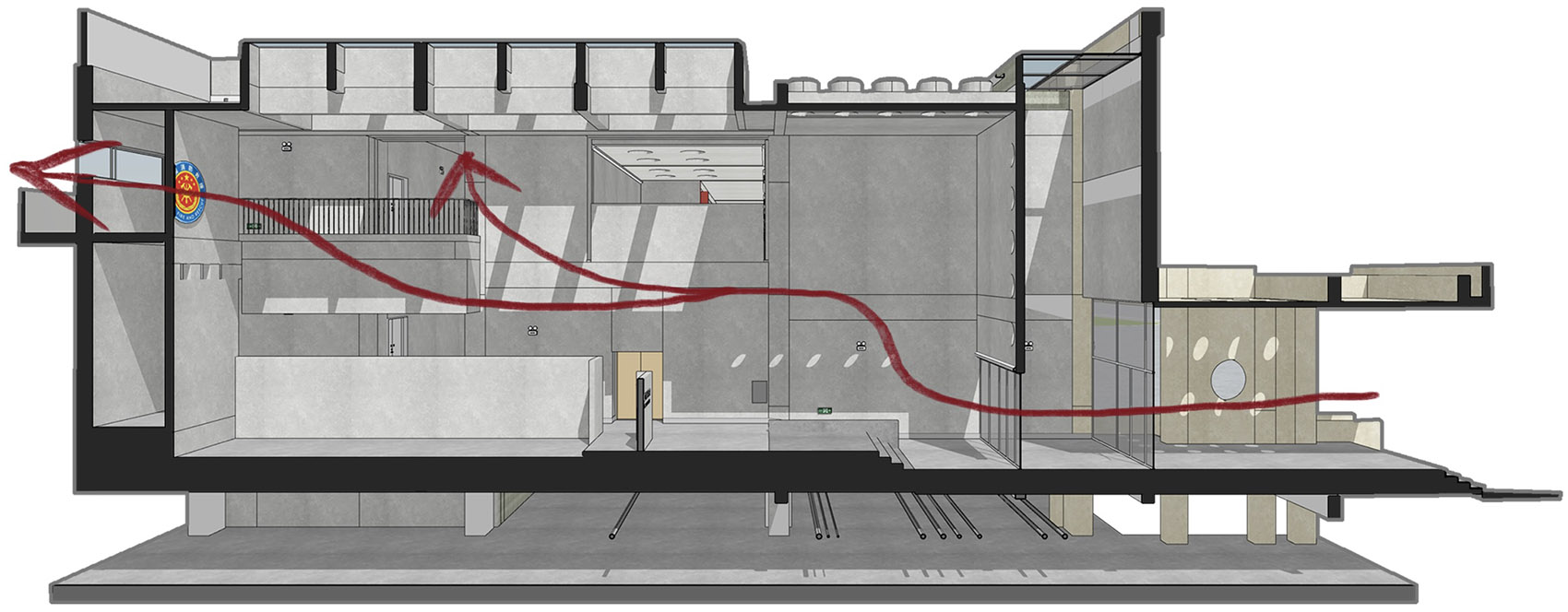 New Urban Combat Fire Station by DAIKOSHA Architecture and Environment ...