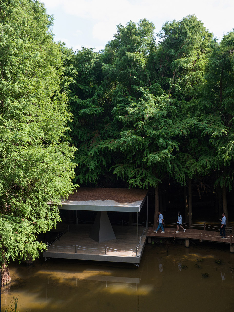 Three Pavilions of Laoyu River by Space Strategy + Shanghai Summits ...
