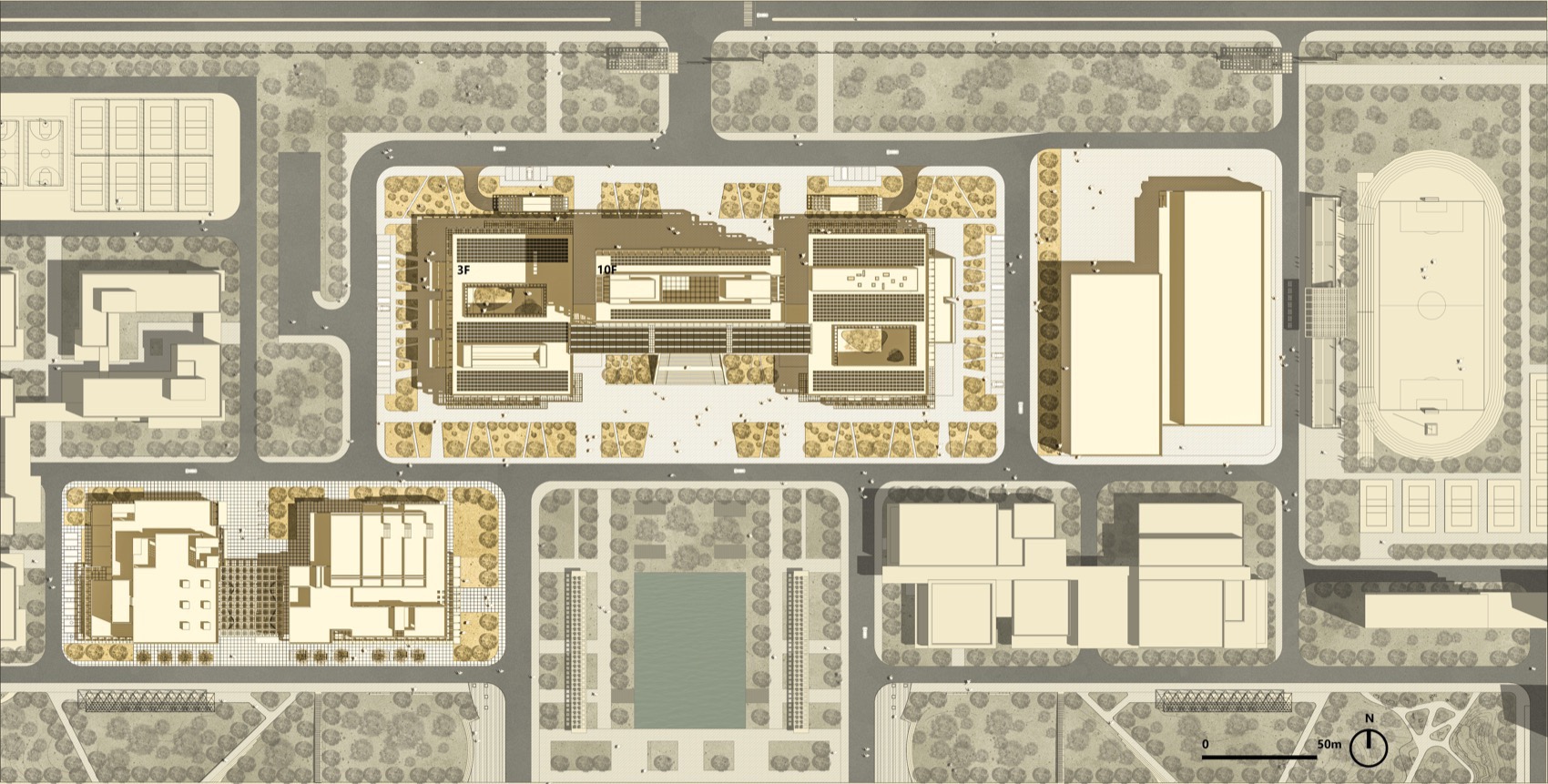 Information and Technology Building of Tarim University by China ...