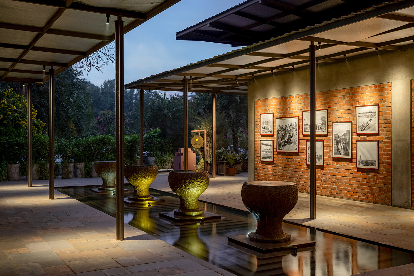 Under The Neem Tree restaurant by Hiren Patel Architects - 谷德设计网