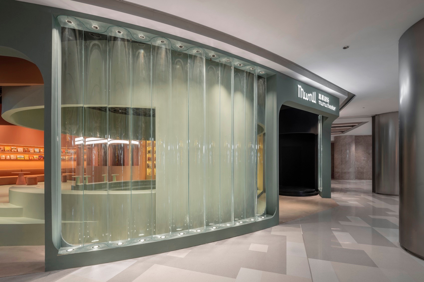 “mumu theater” interior design by office yet & MAAN DESIGN STUDIO - 谷德设计网