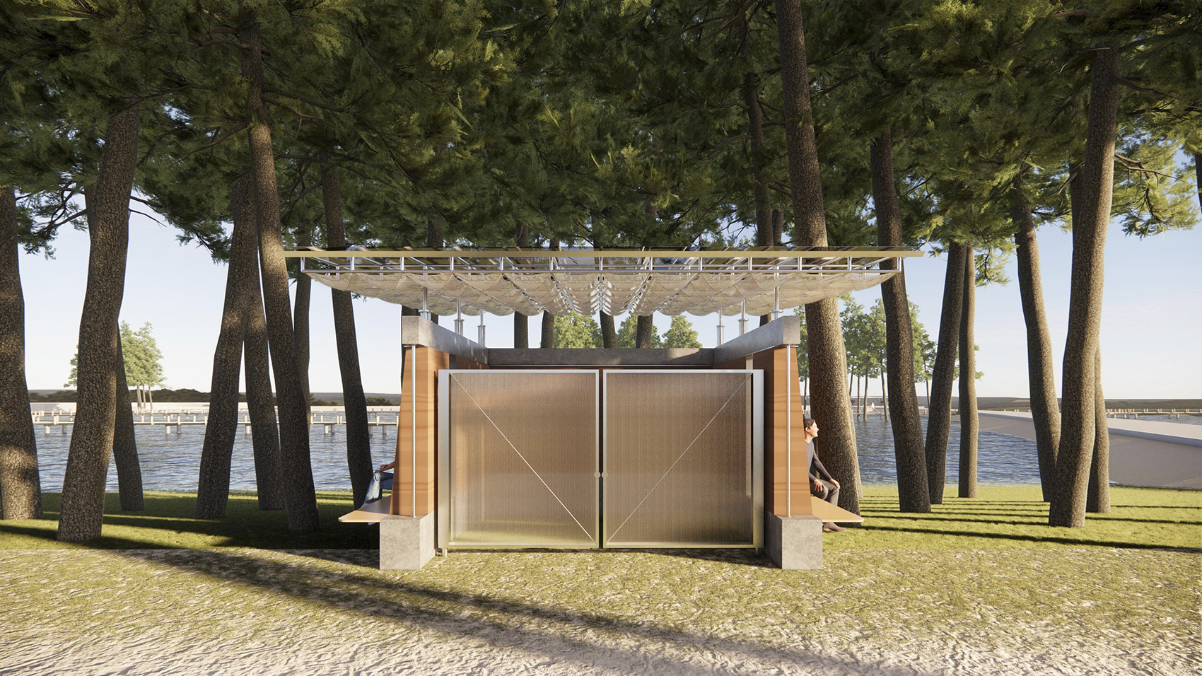Three Pavilions of Laoyu River by Space Strategy + Shanghai Summits ...