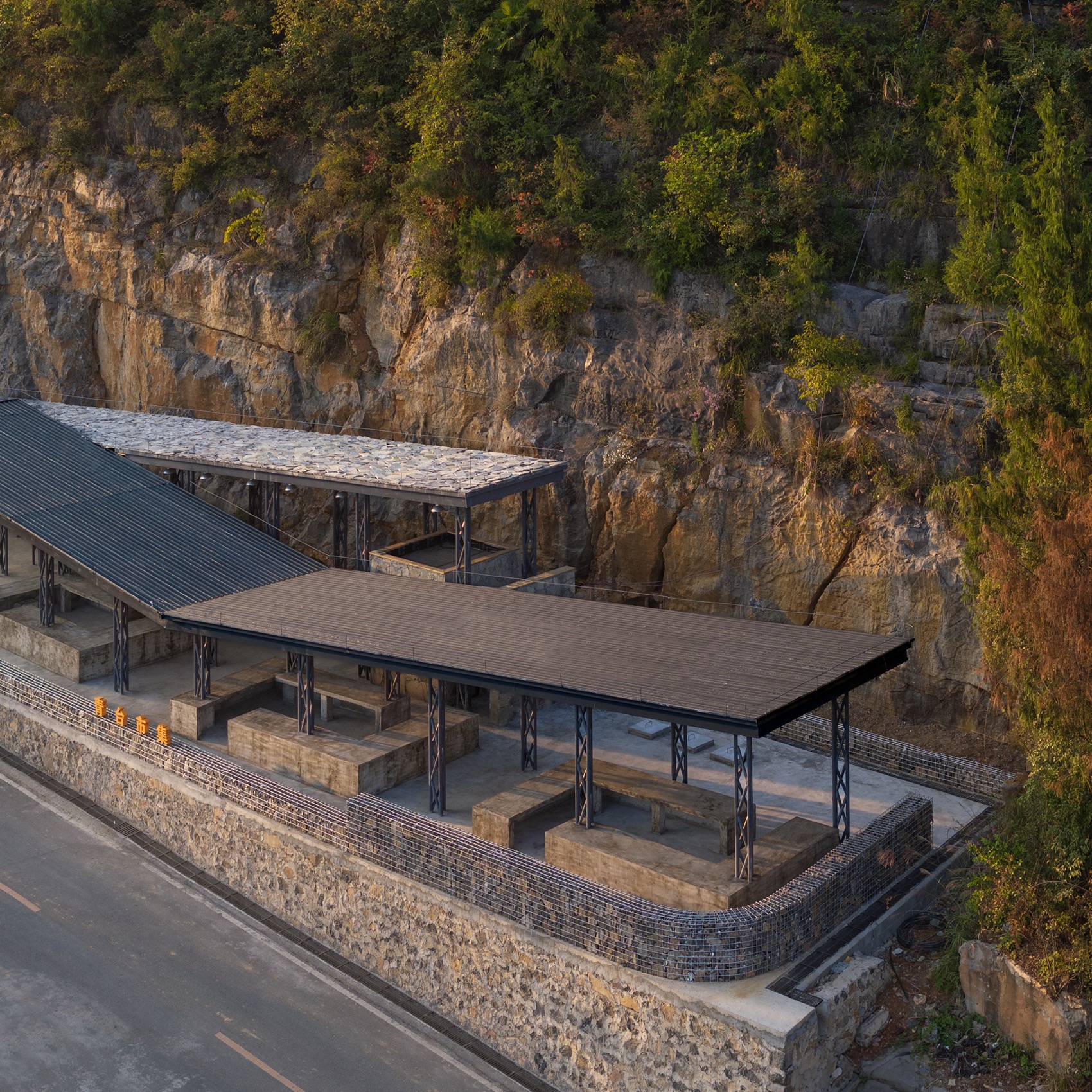 Qingtai Market, Jianping Township, Wushan County by 3andwich Design/He ...