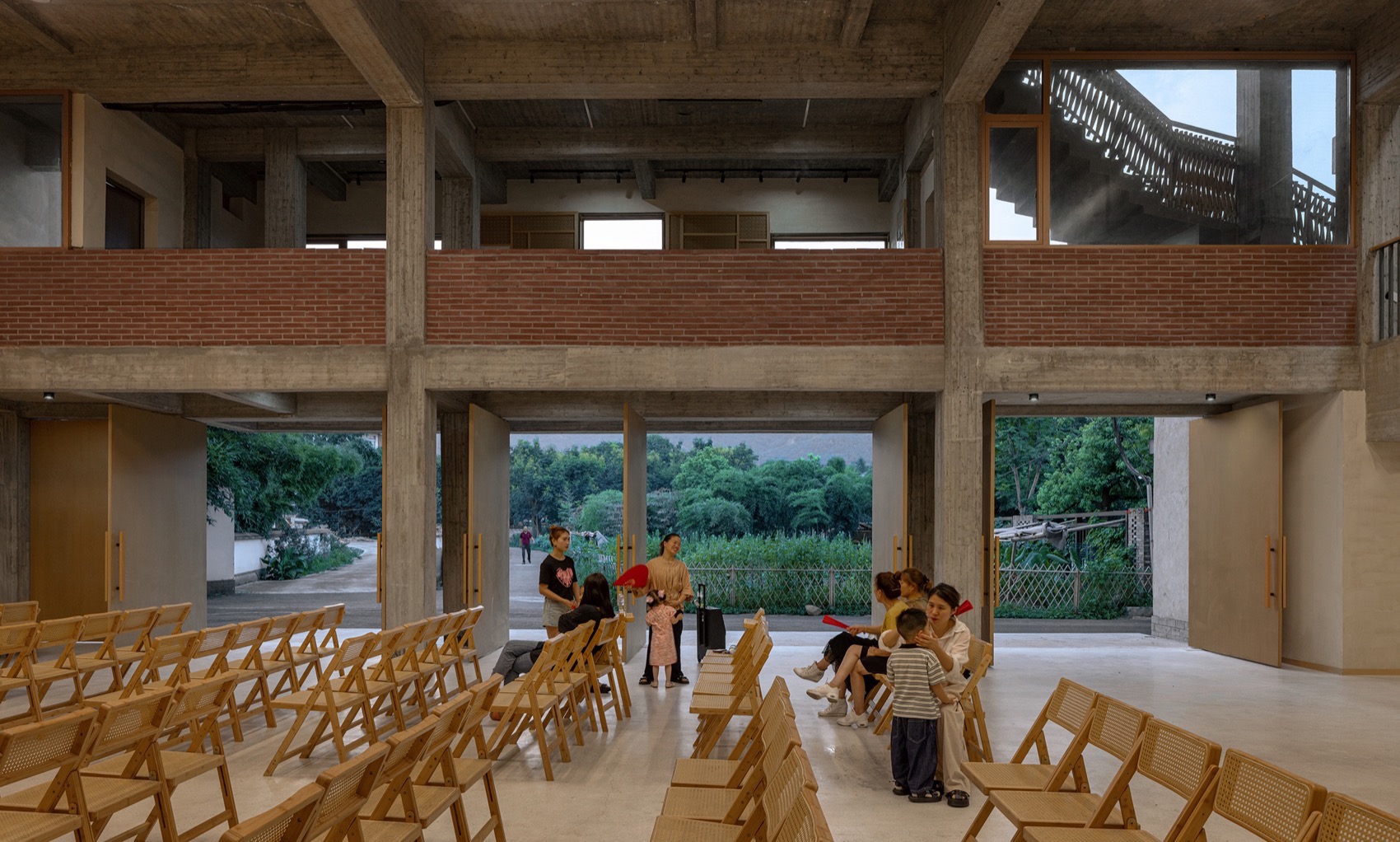 Qingshan Art Village Cultural Hall by MOMENTUM Architects - 谷德设计网