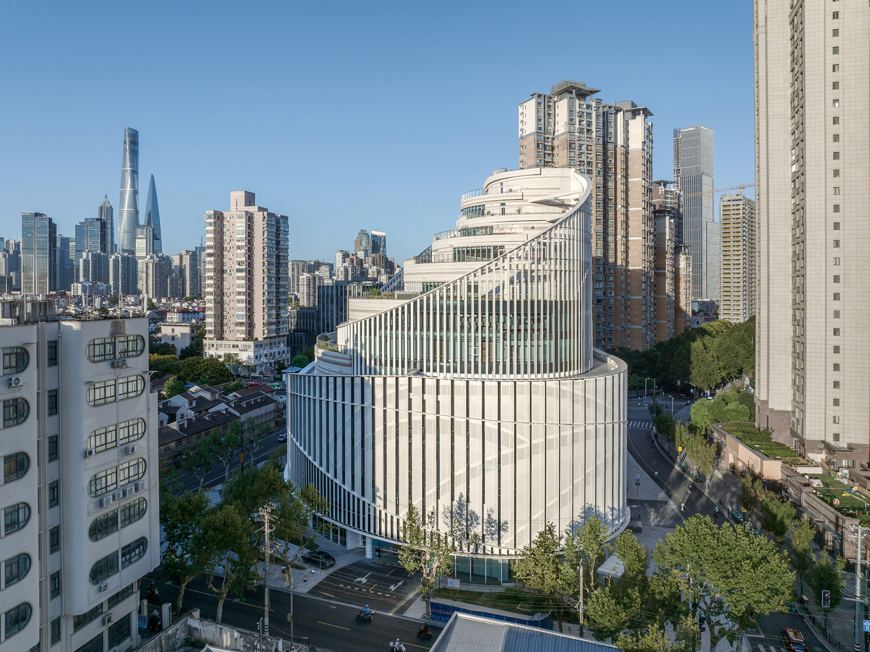 Huang Pu Cultural Centre by INTERNATIONAL FREDERIC ROLLAND ARCHITECTURE ...