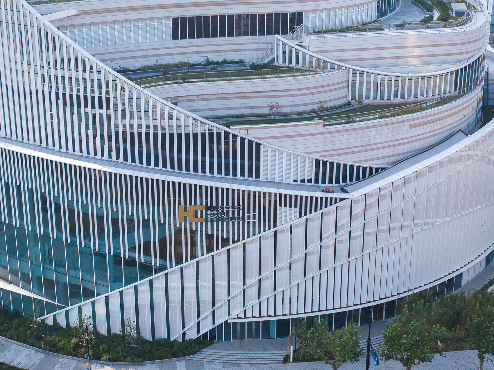 Huang Pu Cultural Centre by INTERNATIONAL FREDERIC ROLLAND ARCHITECTURE ...