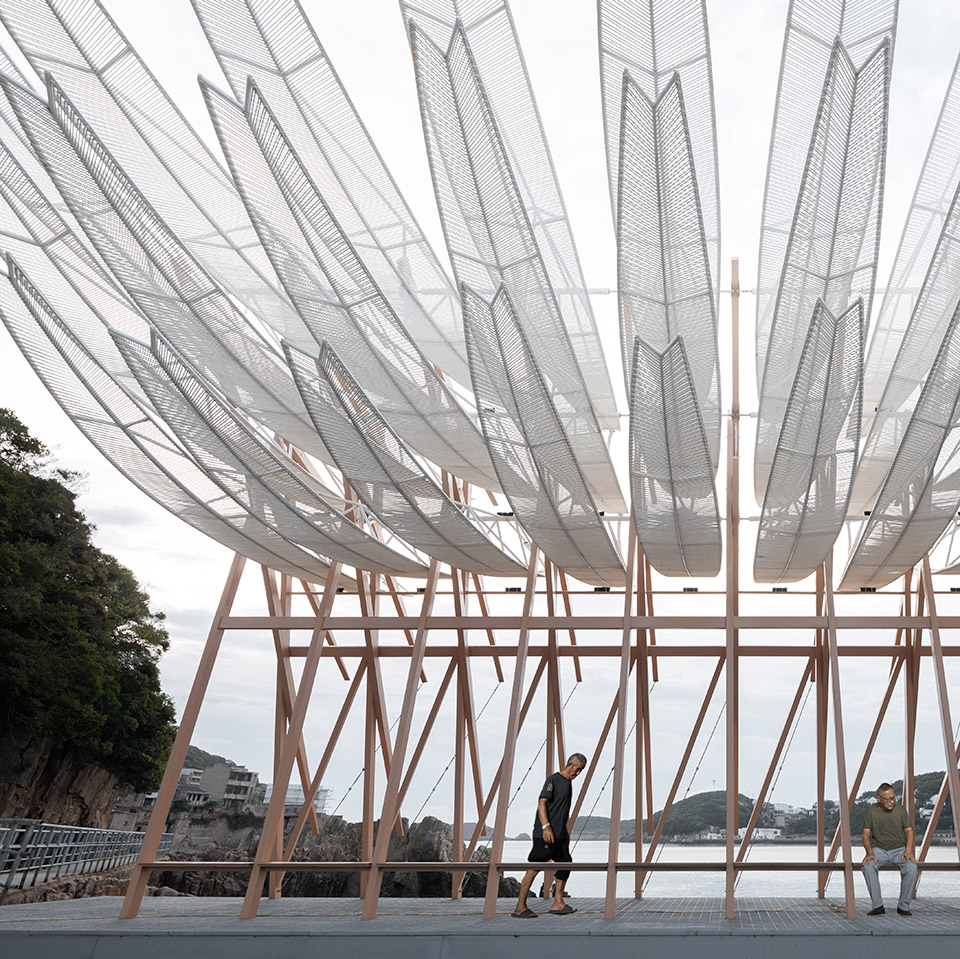 Seaside Pavilion on Chai Shan Island, Zhoushan by GN architcts - 谷德设计网