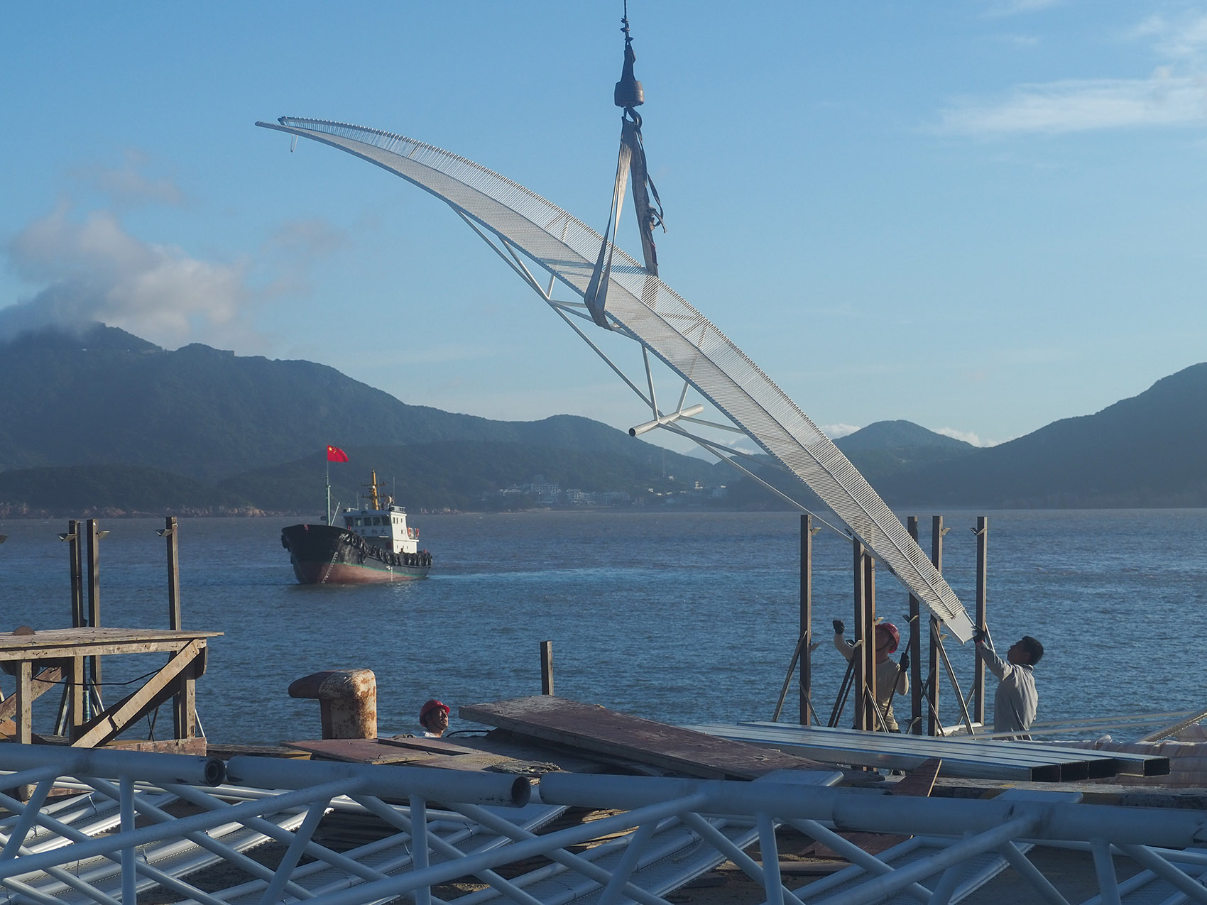 Seaside Pavilion on Chai Shan Island, Zhoushan by GN architcts - 谷德设计网