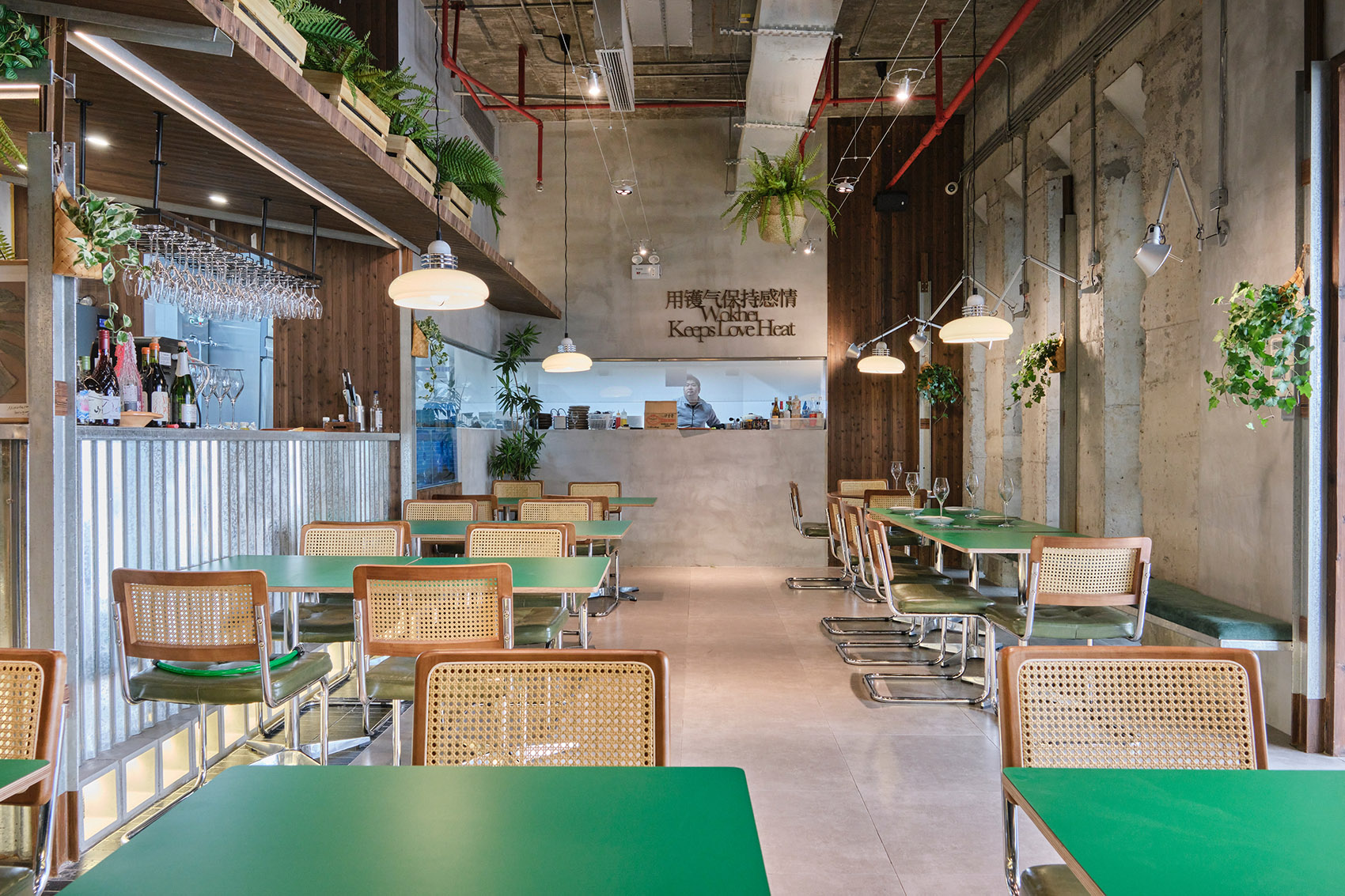 WOOH ASIA BISTRO Design Description by Je-atelier - 谷德设计网