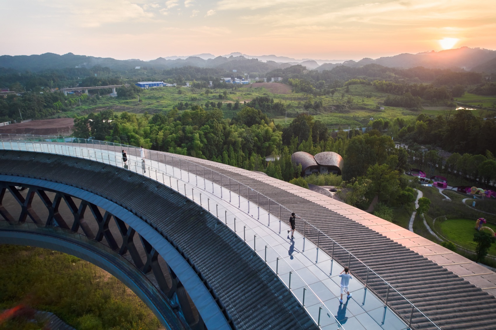 Daguan Integrated Service Center for Rural Tourism by China ...