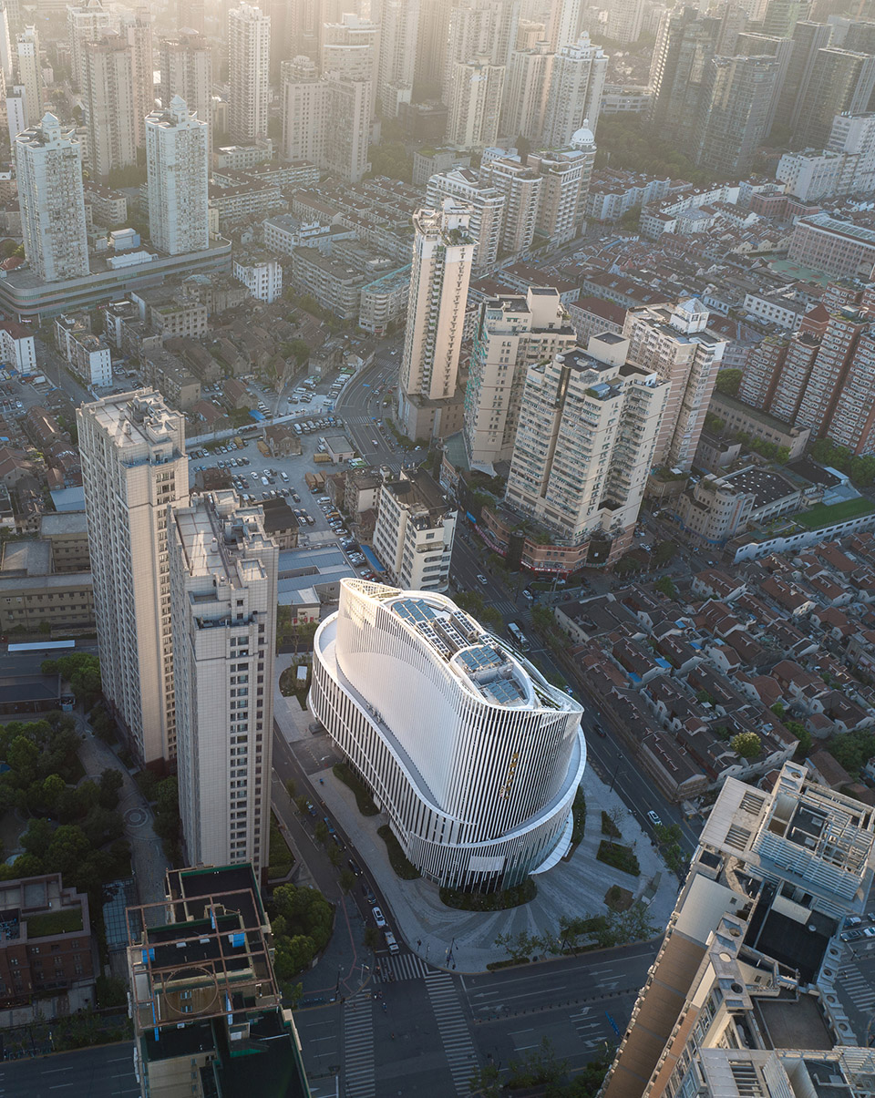 Huang Pu Cultural Centre by INTERNATIONAL FREDERIC ROLLAND ARCHITECTURE ...