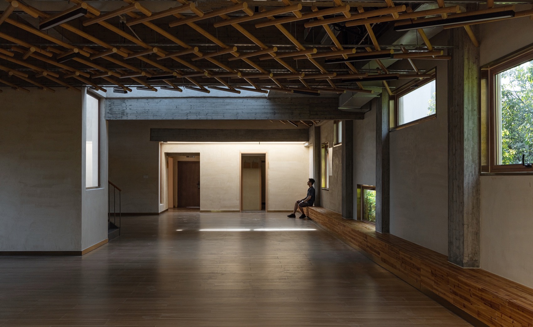 Qingshan Art Village Cultural Hall by MOMENTUM Architects - 谷德设计网