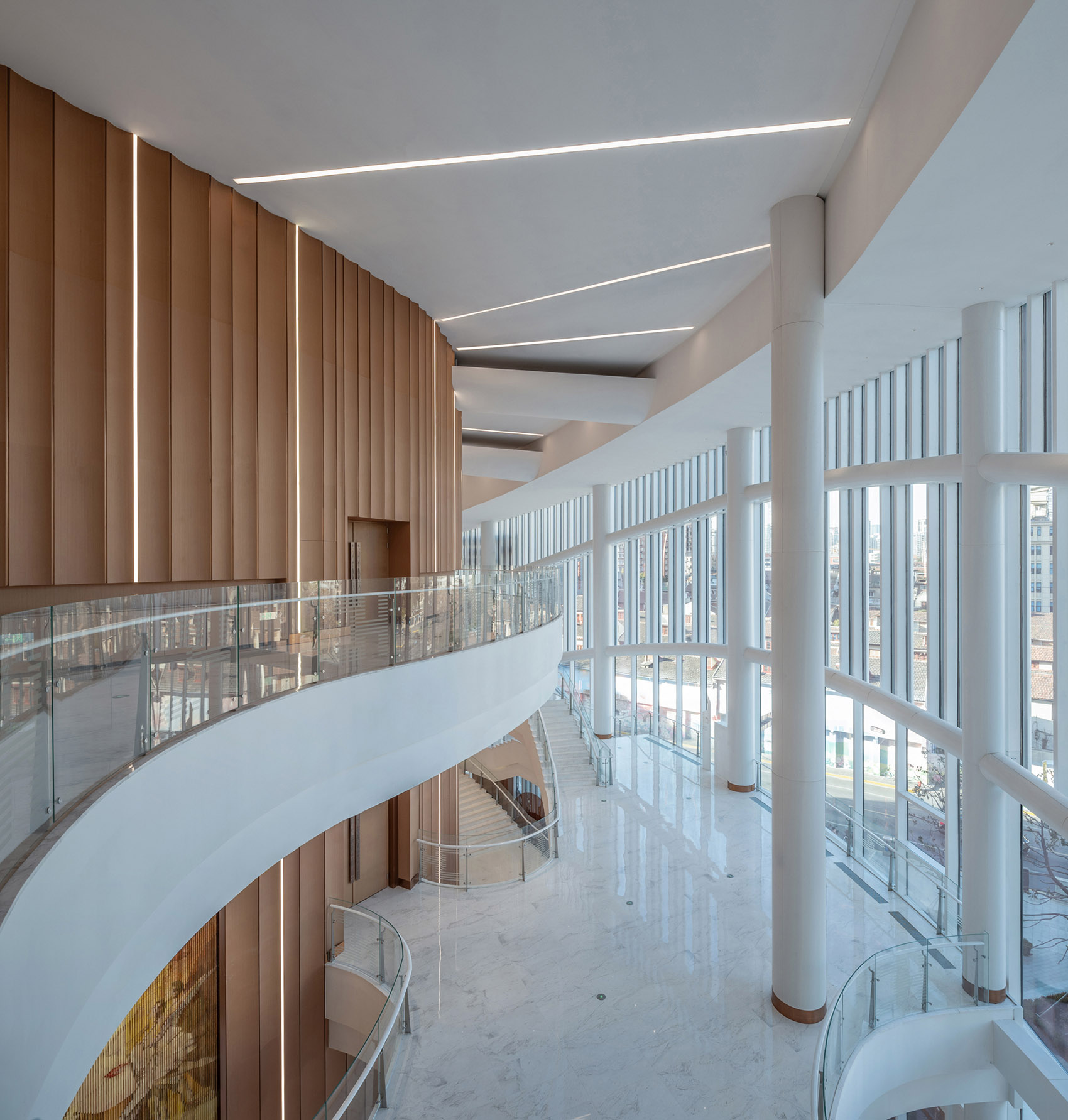 Huang Pu Cultural Centre by INTERNATIONAL FREDERIC ROLLAND ARCHITECTURE ...