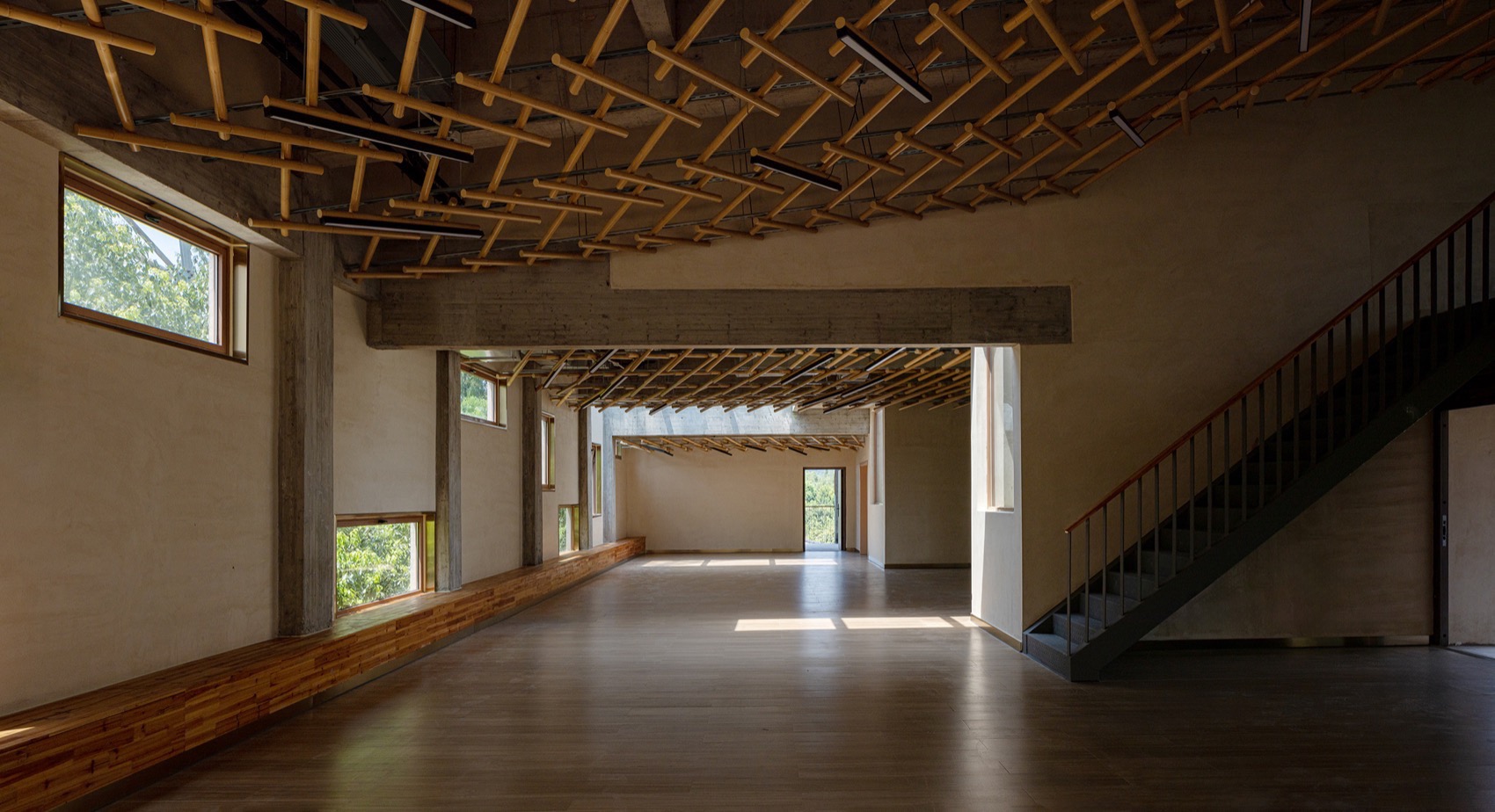 Qingshan Art Village Cultural Hall by MOMENTUM Architects - 谷德设计网