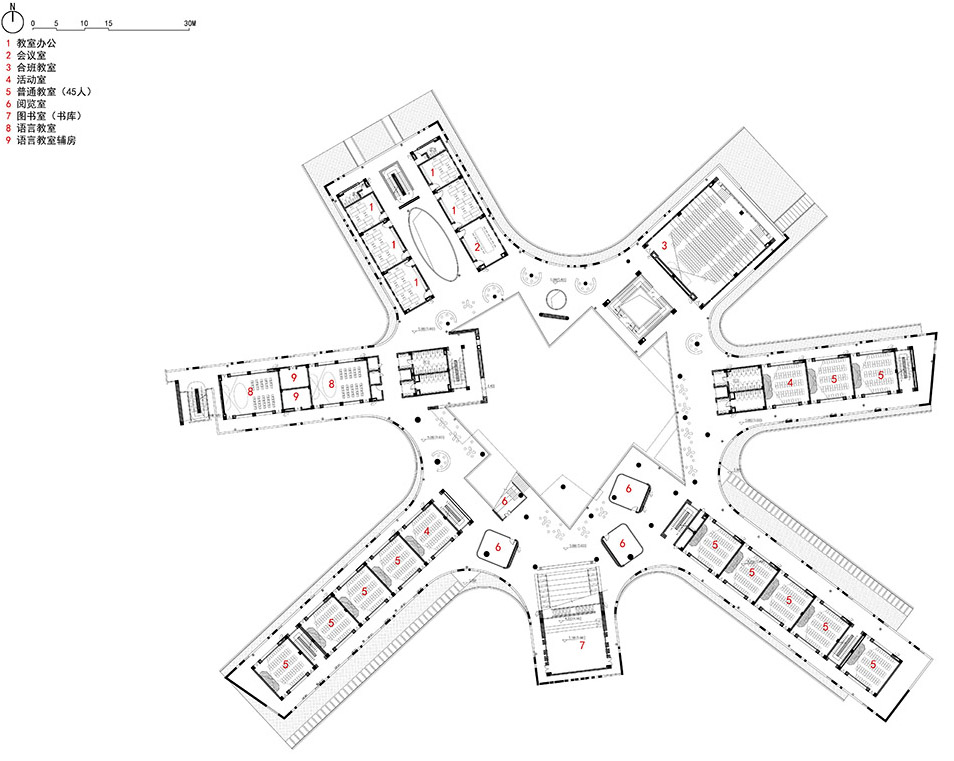 The Gucheng Campus of Simao First Primary School by Architectural ...