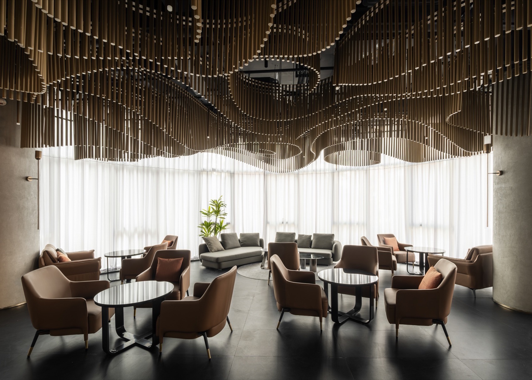 LEAF Lounge by MARS Studio - 谷德设计网