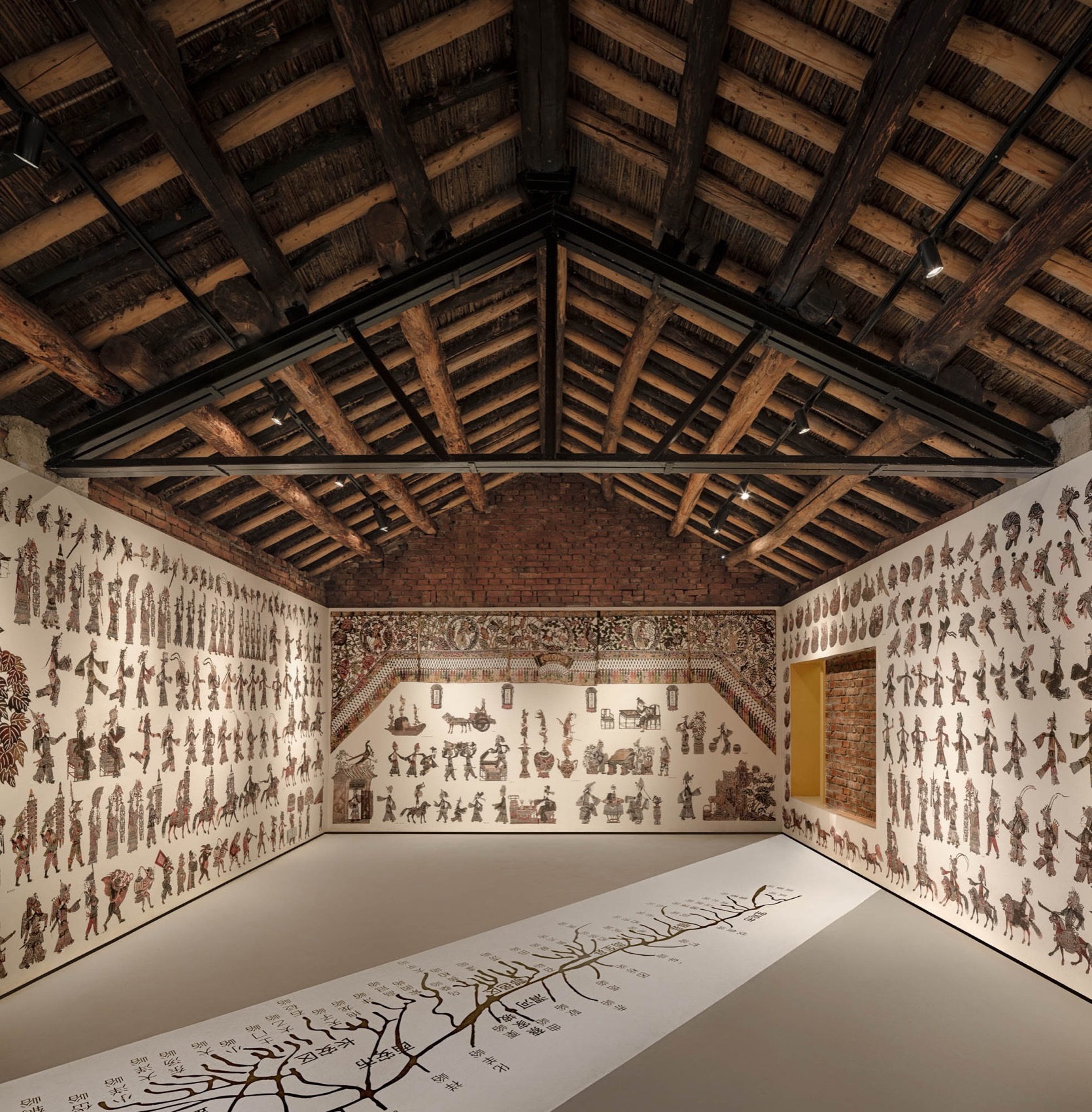 Streaming Light Exhibition Hall – Courtyard Renovation for the ...