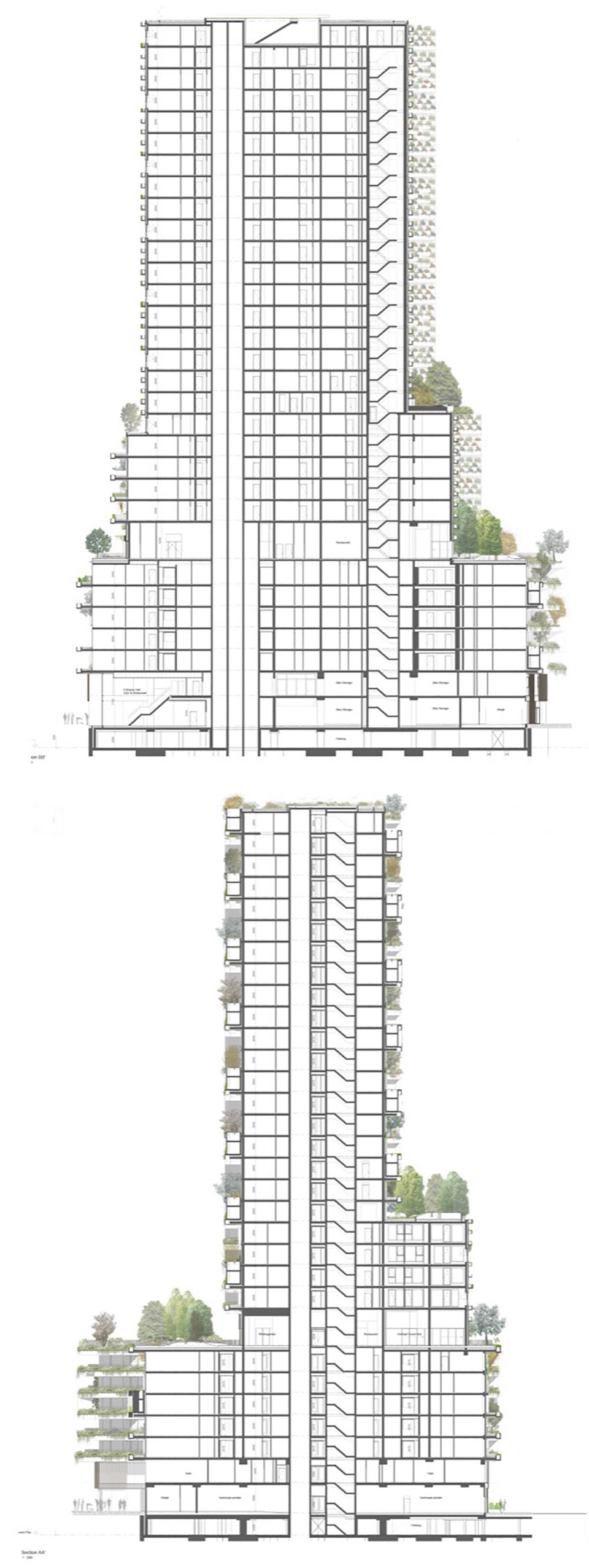 Wonderwoods Vertical Forest by Stefano Boeri Architetti - 谷德设计网