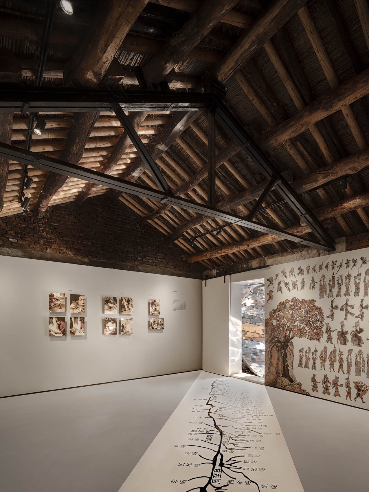 Streaming Light Exhibition Hall – Courtyard Renovation for the ...